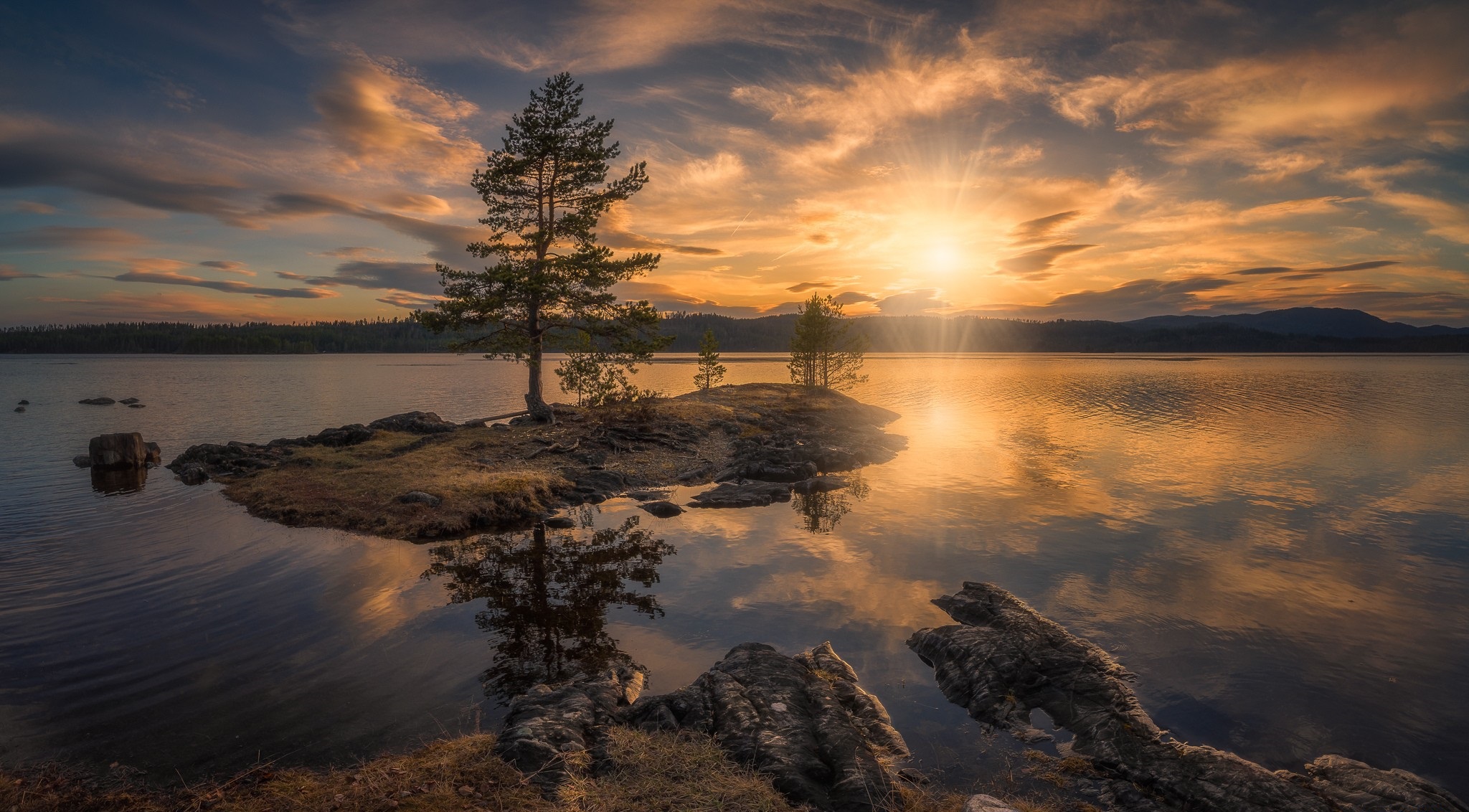 Download Nature Sunrise HD Wallpaper