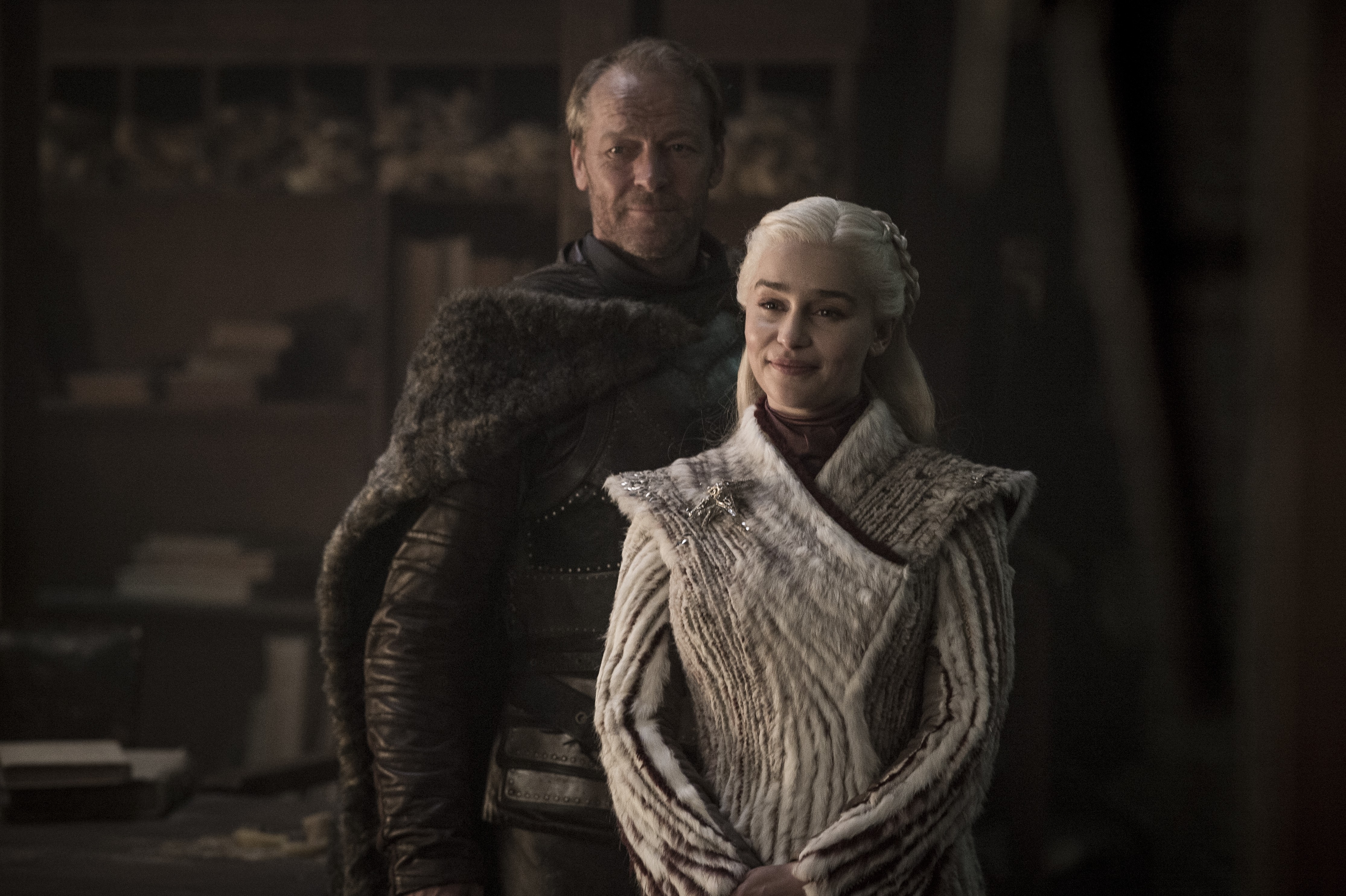 Download Daenerys Targaryen Emilia Clarke Iain Glen Jorah Mormont TV ...