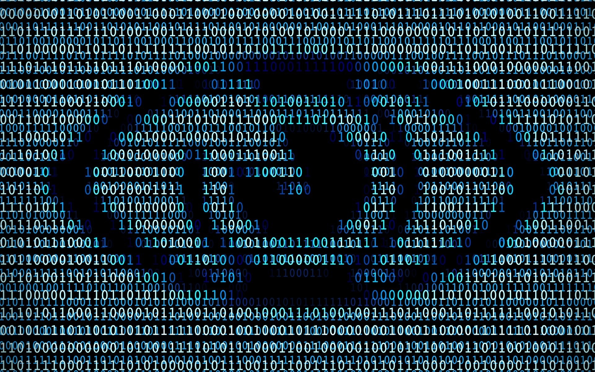 Download Eye Technology Binary HD Wallpaper