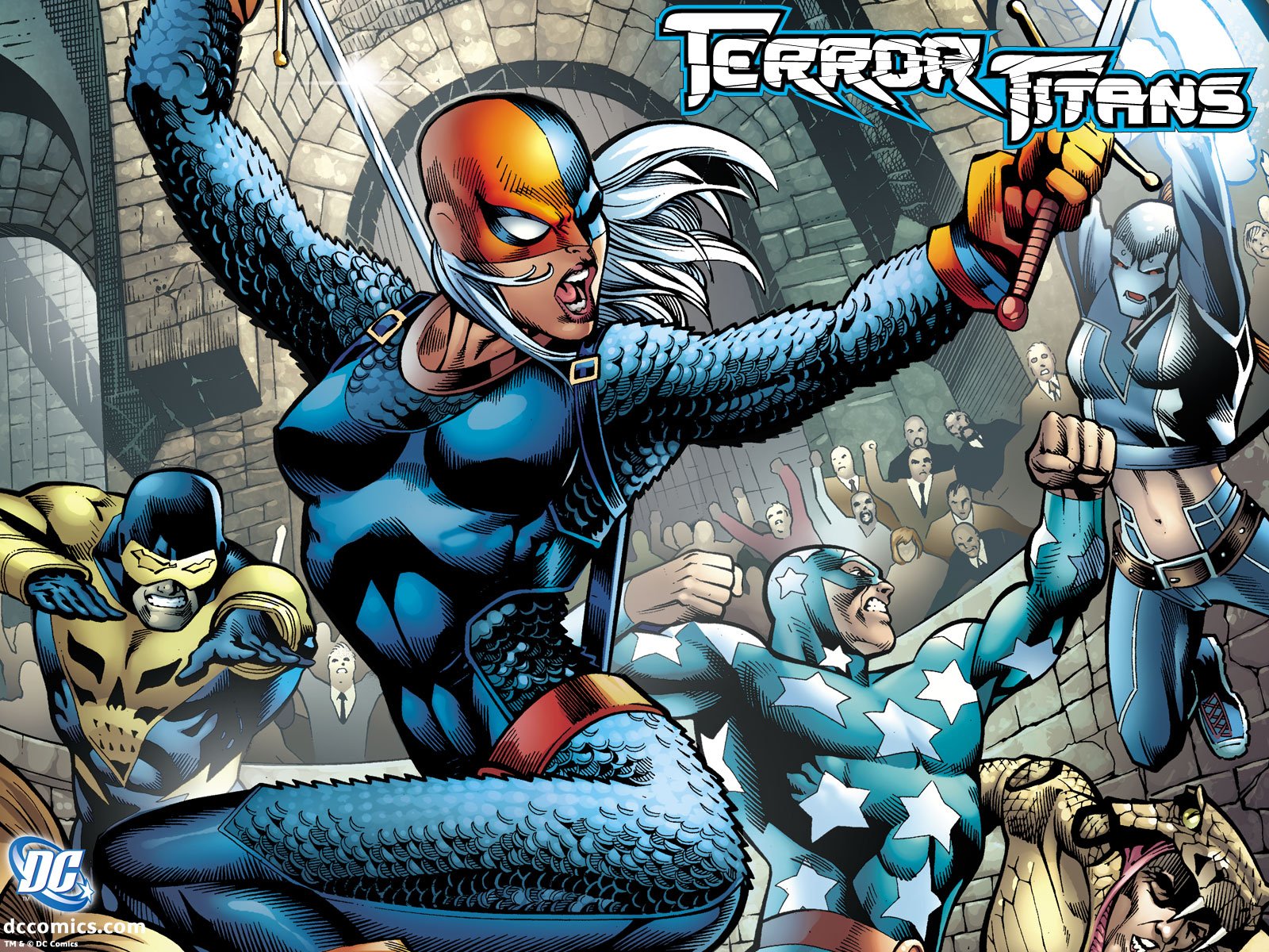 Download Comic Terror Titans Wallpaper