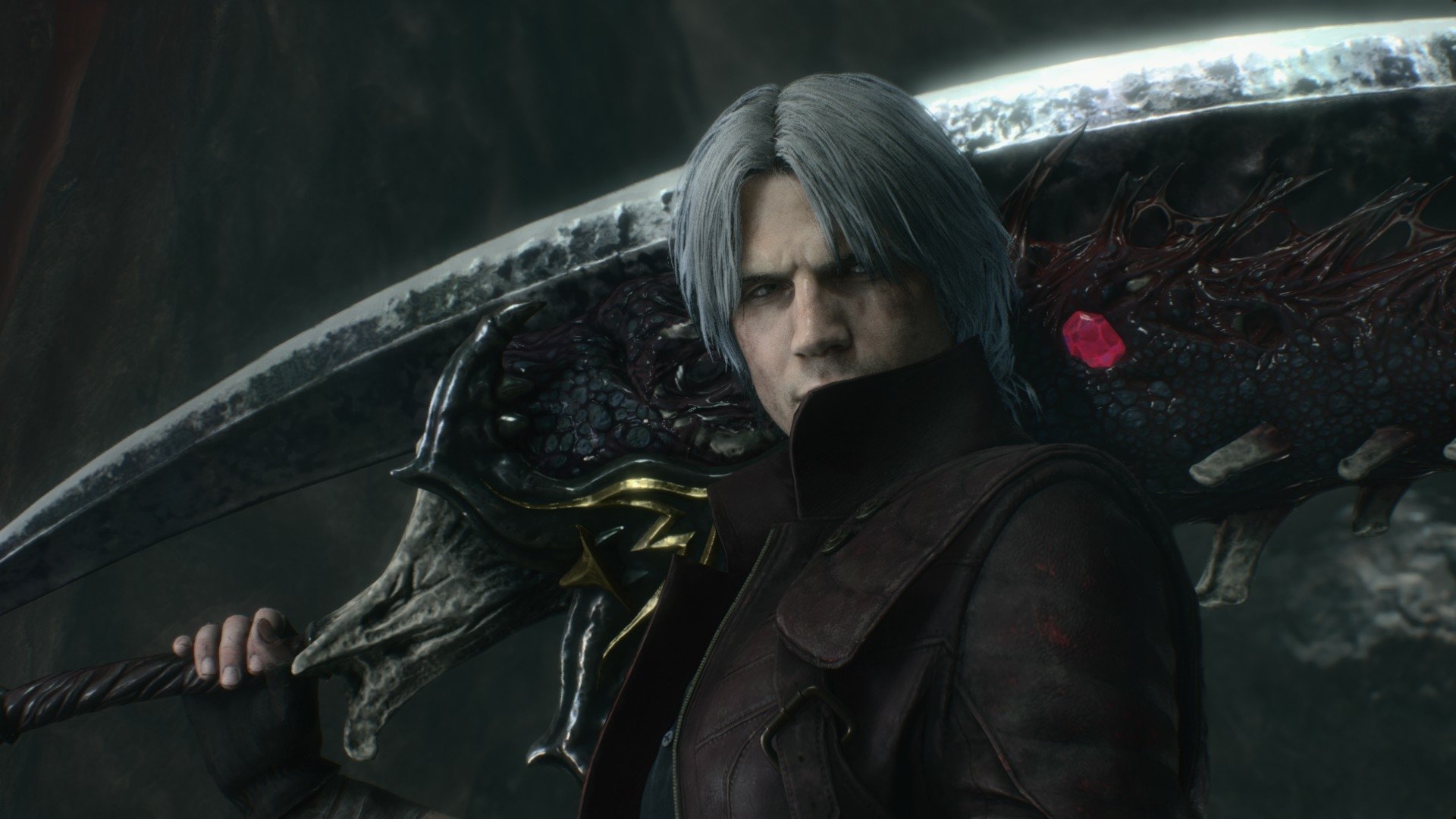 Dante in Action: Devil May Cry 5 HD Wallpaper