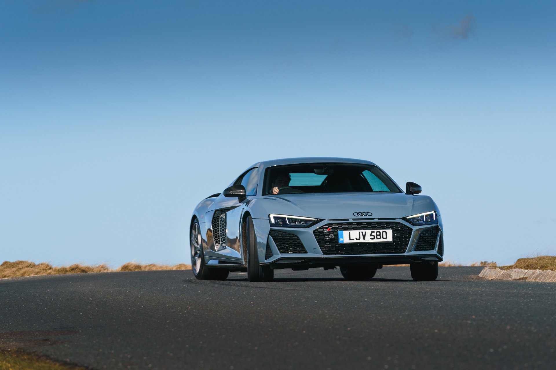 Download Supercar Car Audi Audi R8 Vehicle Audi R8 V10 HD Wallpaper