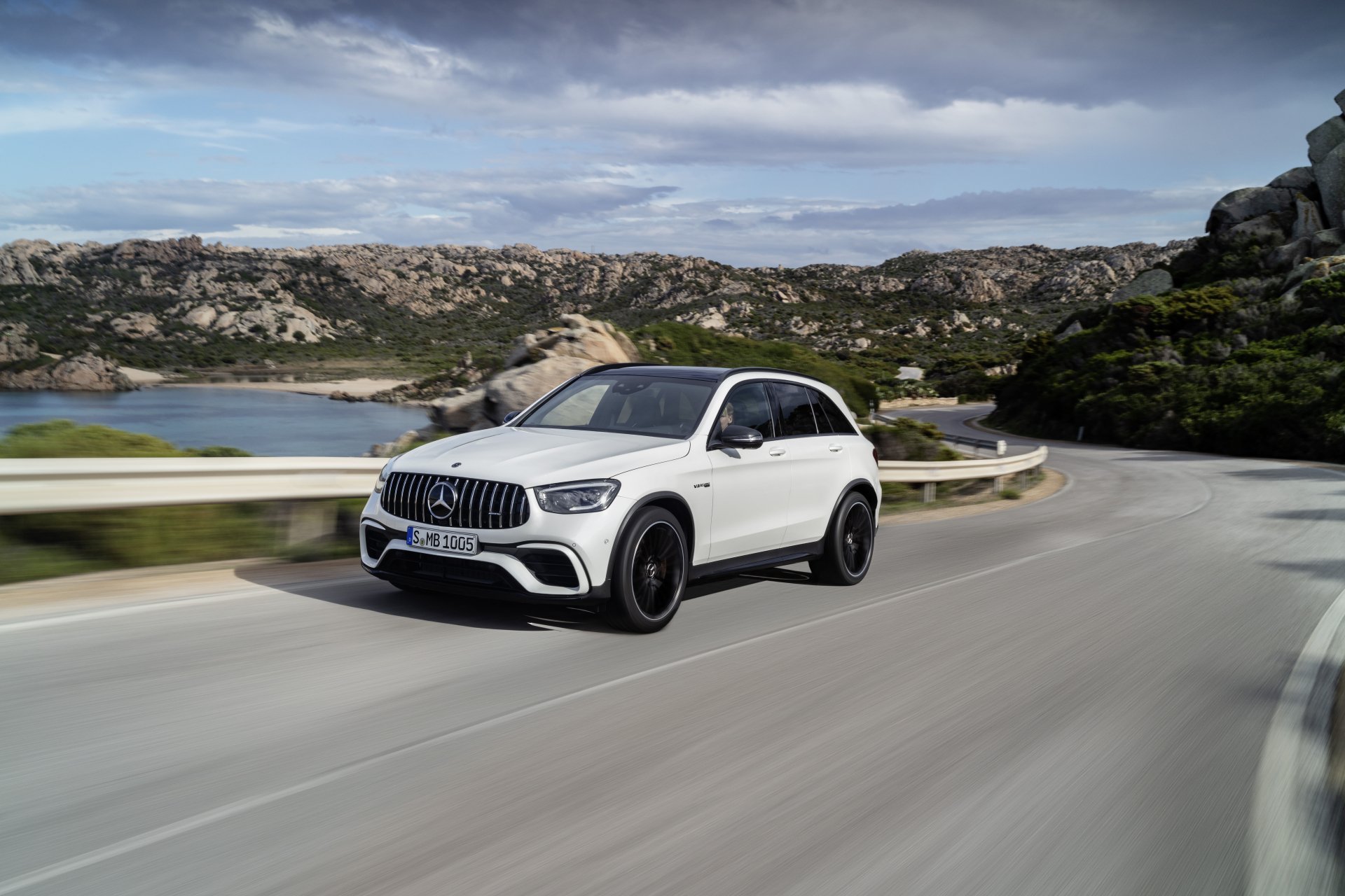 Download SUV White Car Car Mercedes-Benz GLC-Class Mercedes-AMG Vehicle ...
