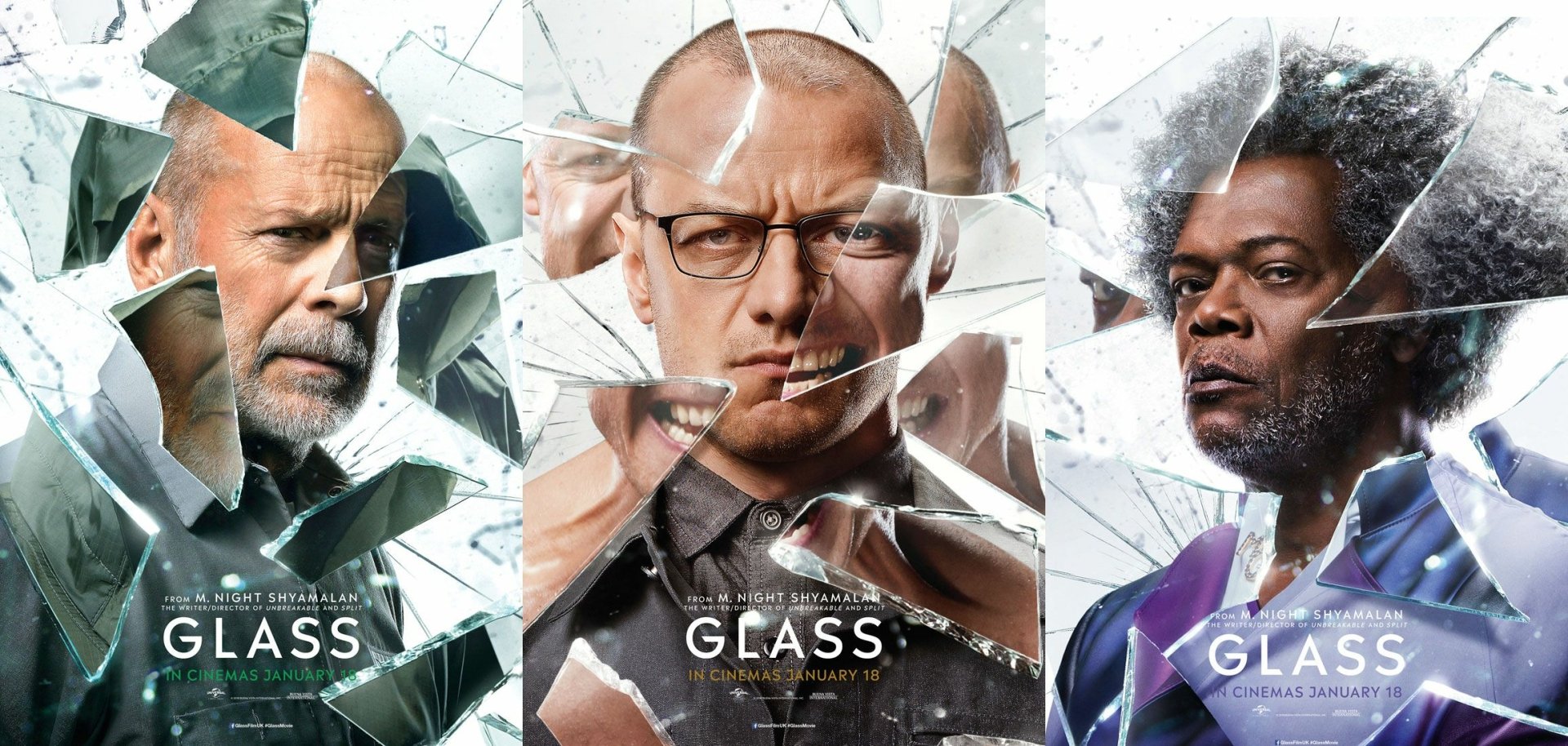Glass Movie Cast HD Wallpaper - Shattered Effect