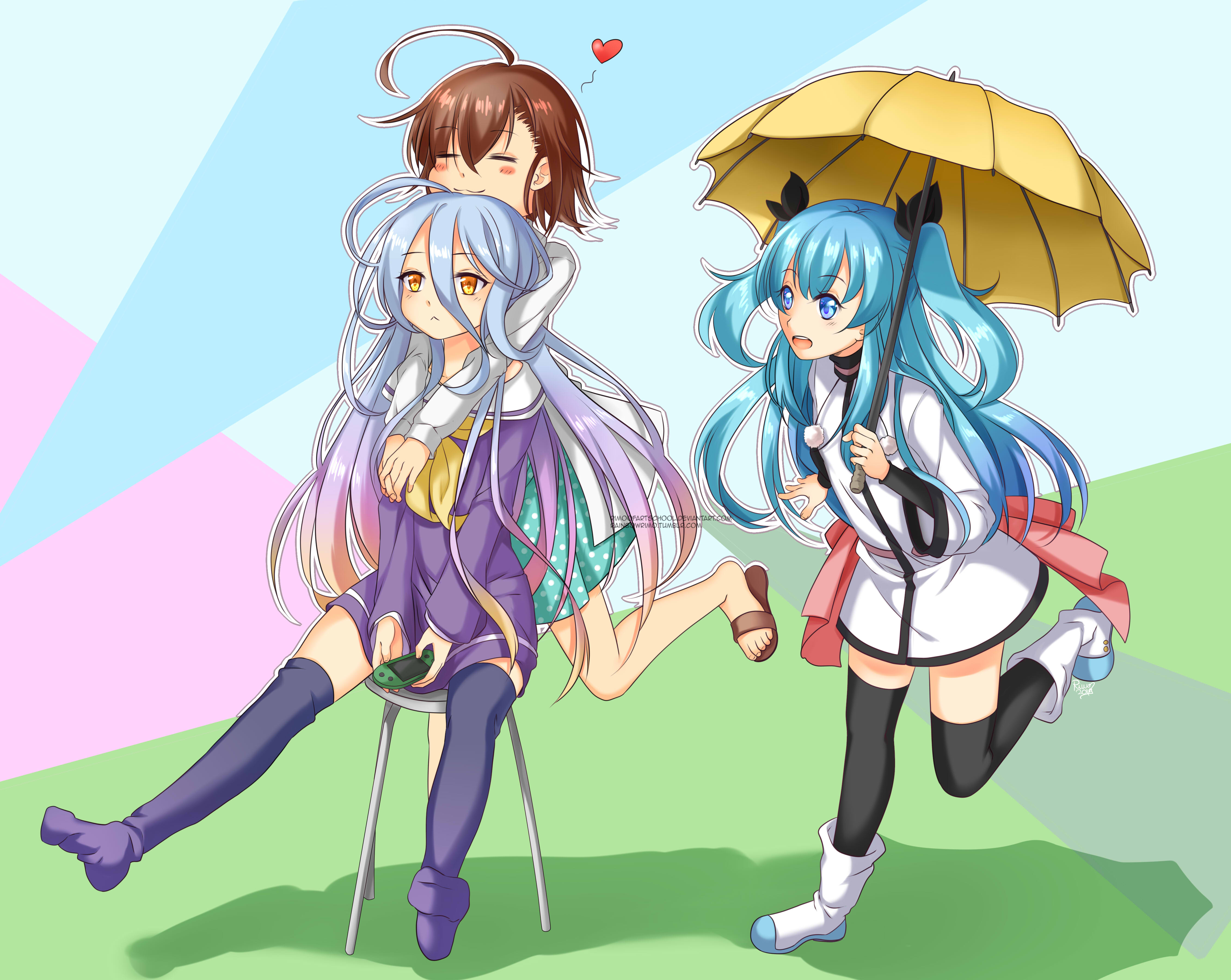 Anime Crossover 4k Ultra HD Wallpaper by Candy_Rimo