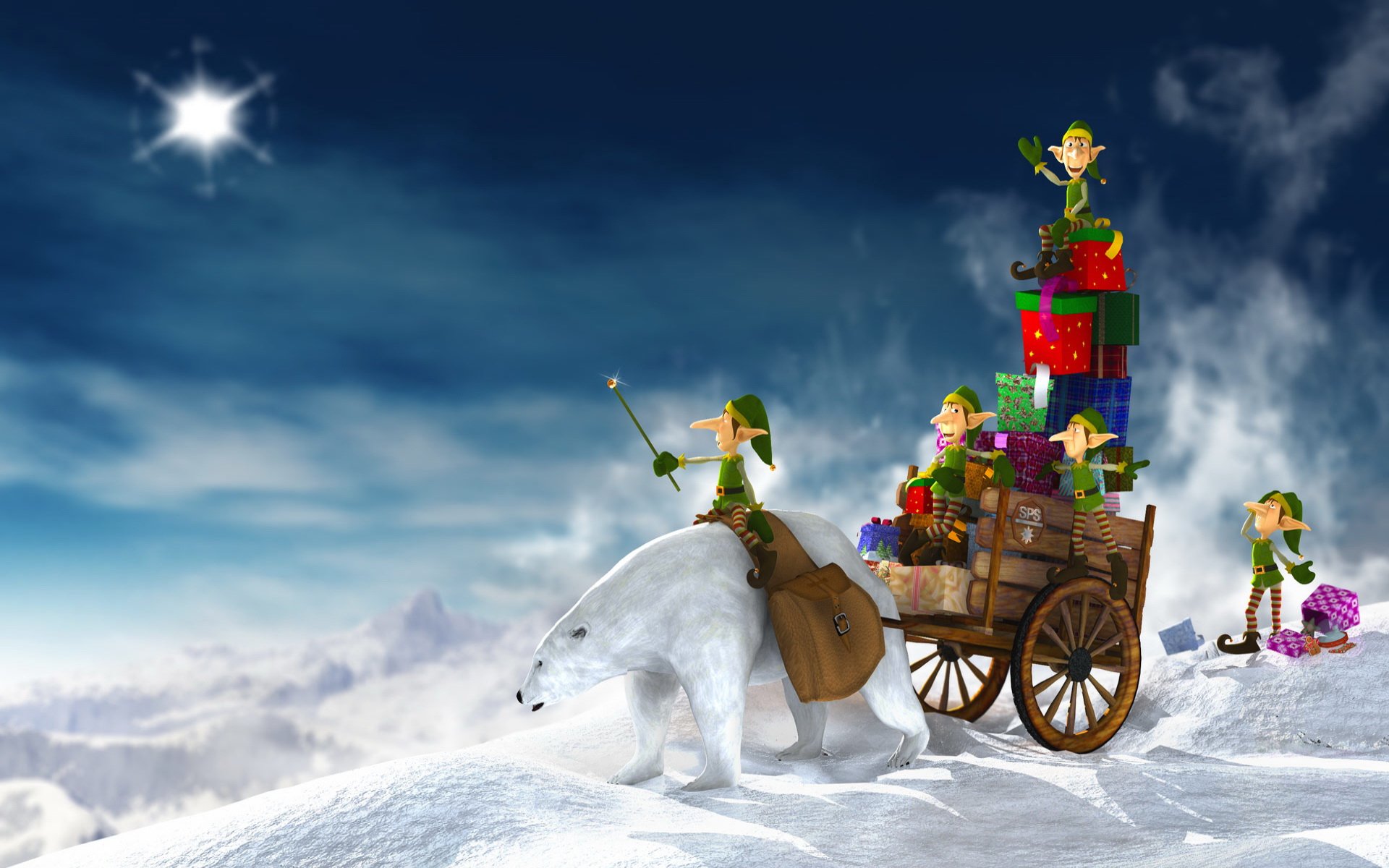 Holiday Magic: Christmas Gifts & Elves in a Winter Wonderland HD ...
