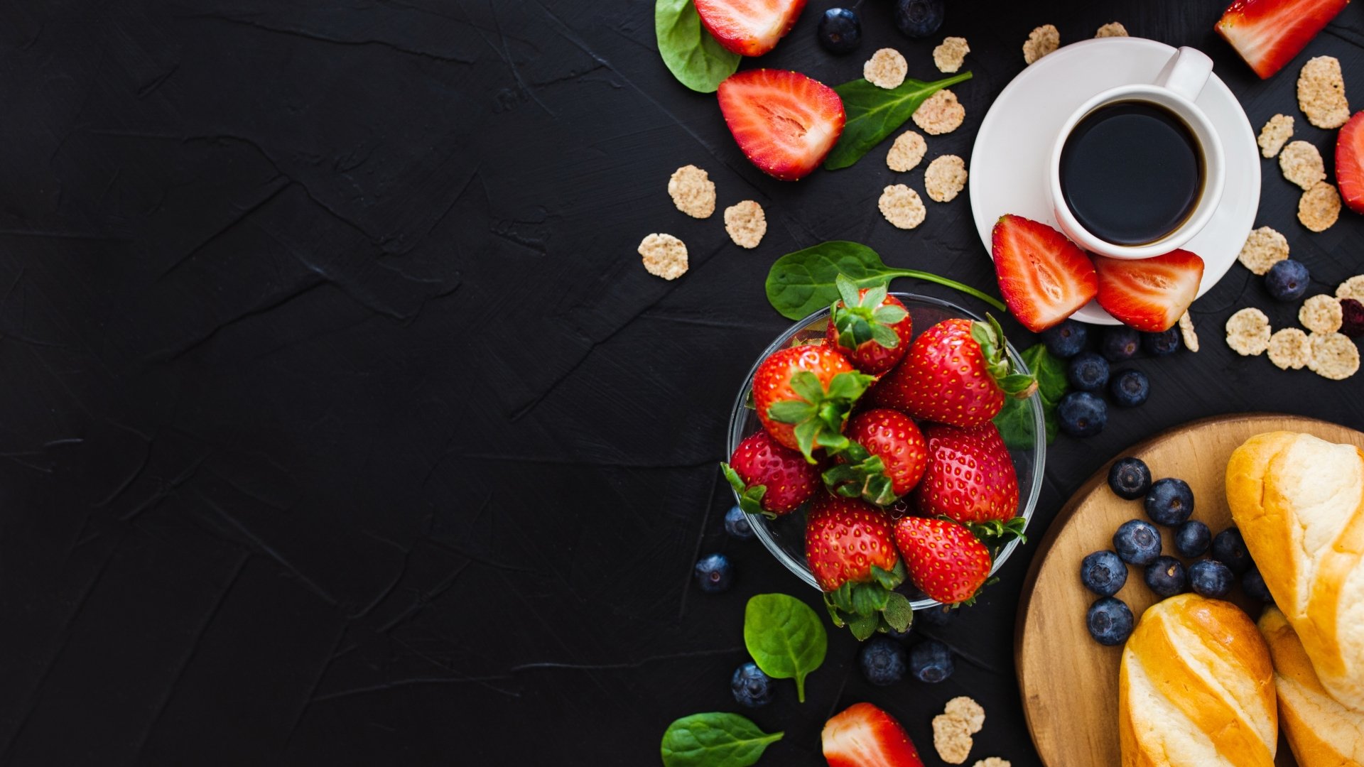 Download Blueberry Strawberry Cup Coffee Berry Fruit Still Life Food ...