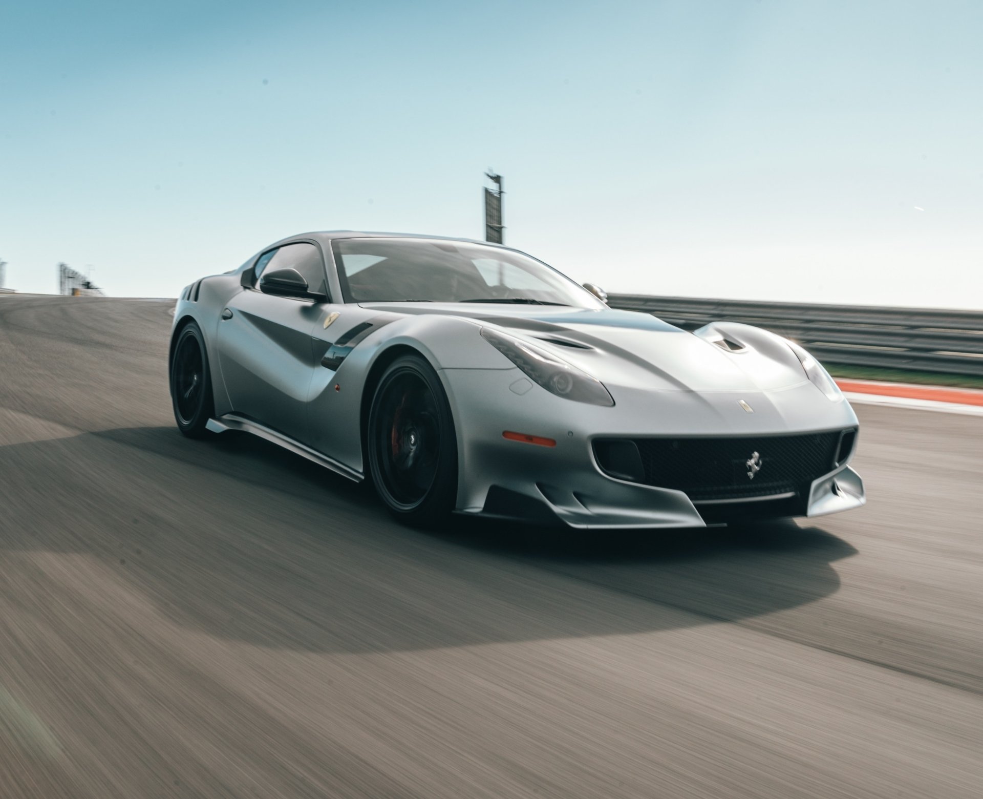 Download Supercar Silver Car Car Ferrari Vehicle Ferrari F12berlinetta ...