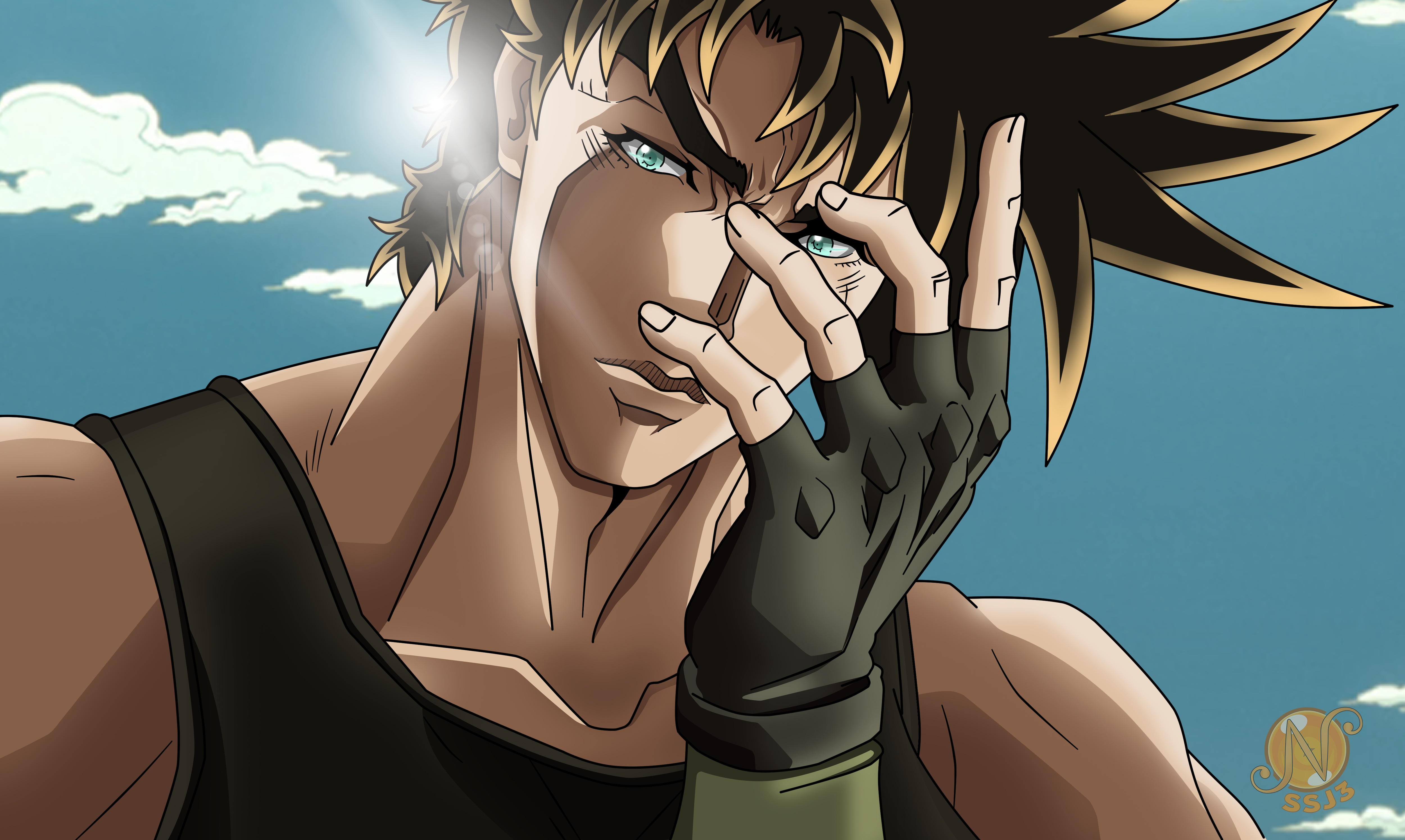 Anime Jojo's Bizarre Adventure 4k Ultra HD Wallpaper by nourssj3