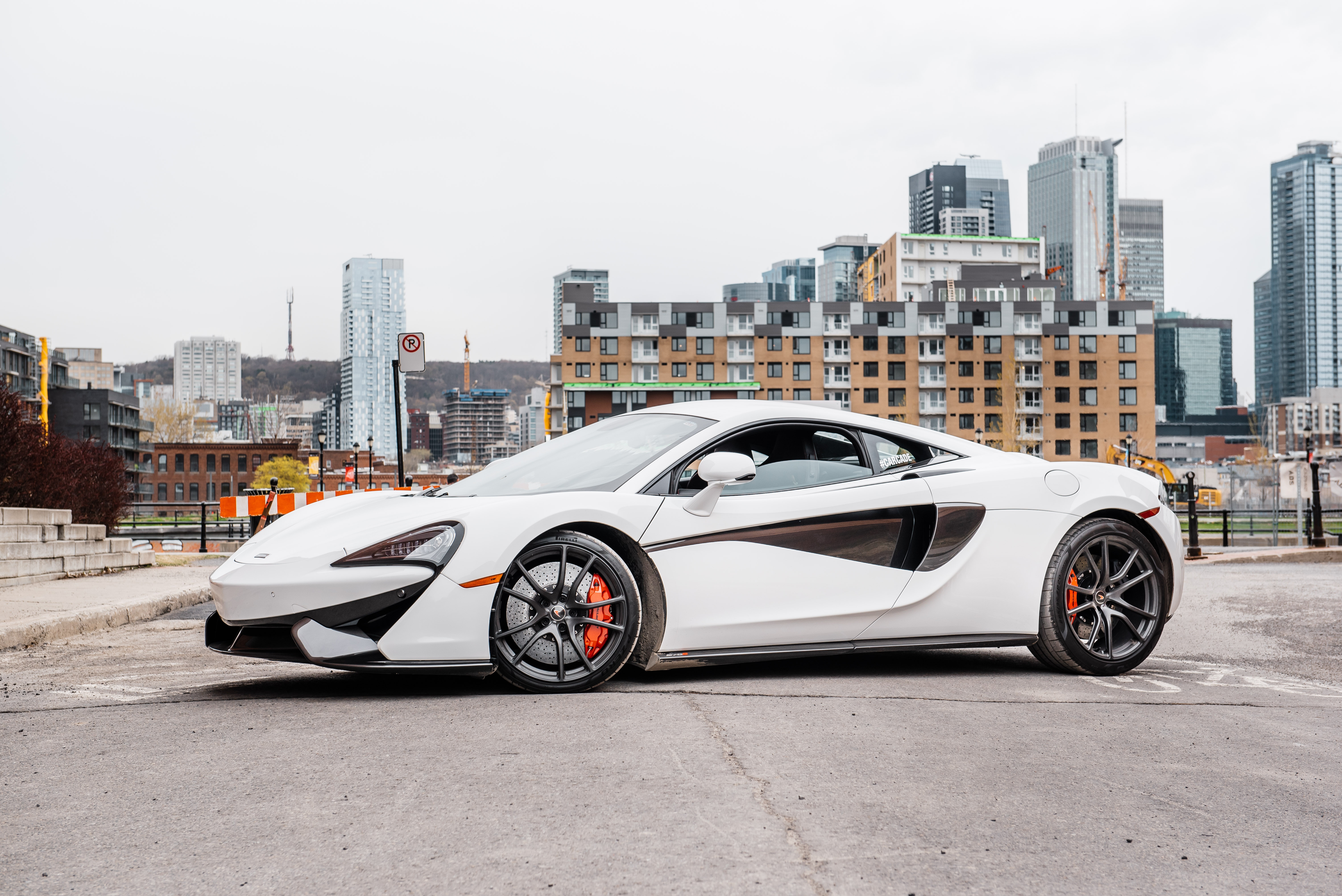 Download White Car Car Supercar McLaren Vehicle McLaren 570S 4k Ultra ...