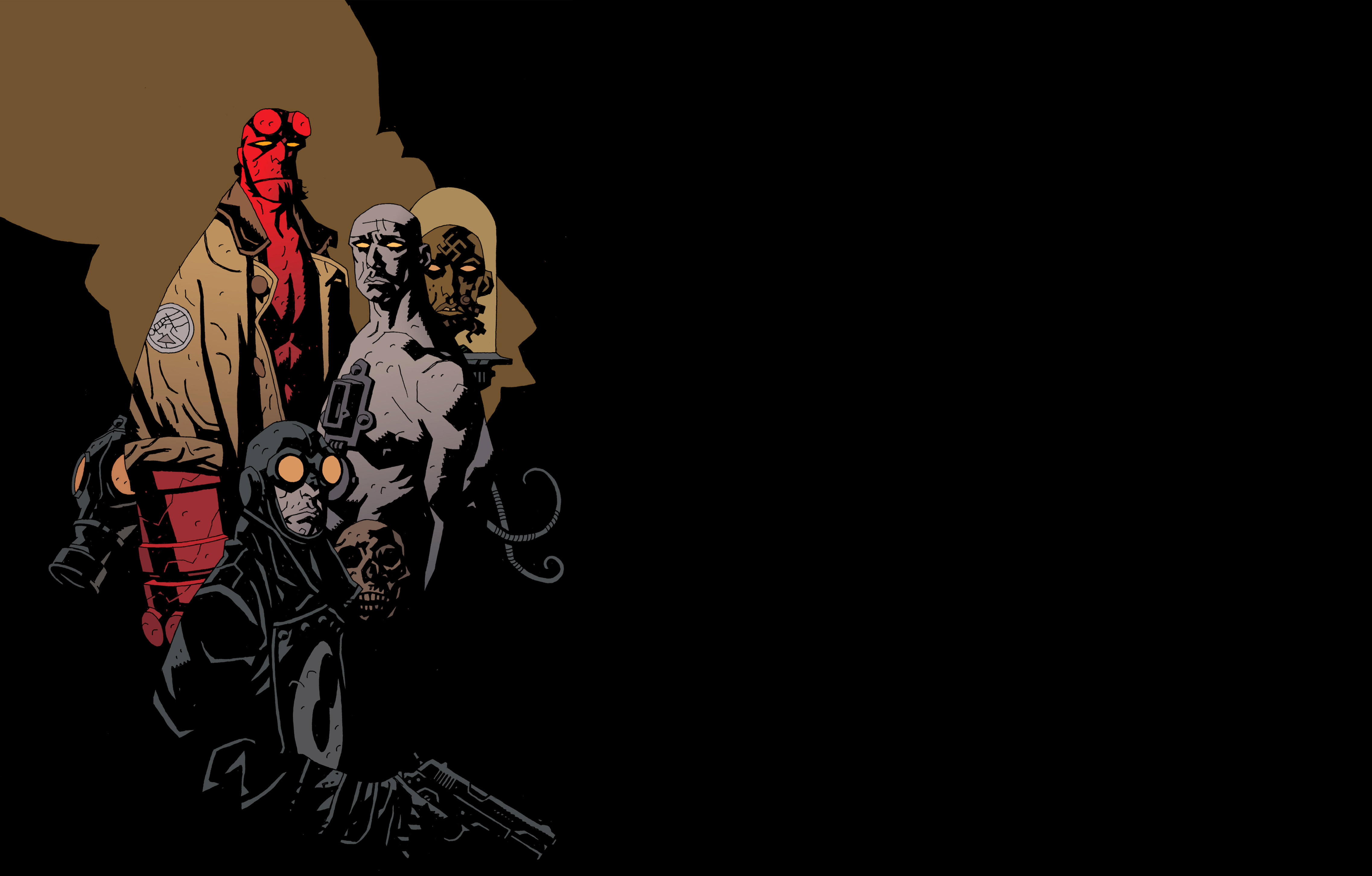 Download Comic Hellboy 4k Ultra HD Wallpaper