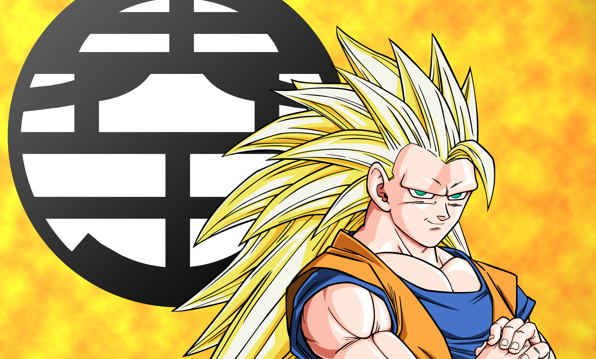 Goku Unleashed: DBZ Super Saiyan HD Wallpaper