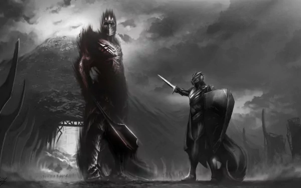 Morgoth HD Wallpaper – Lord of the Rings Fantasy Art