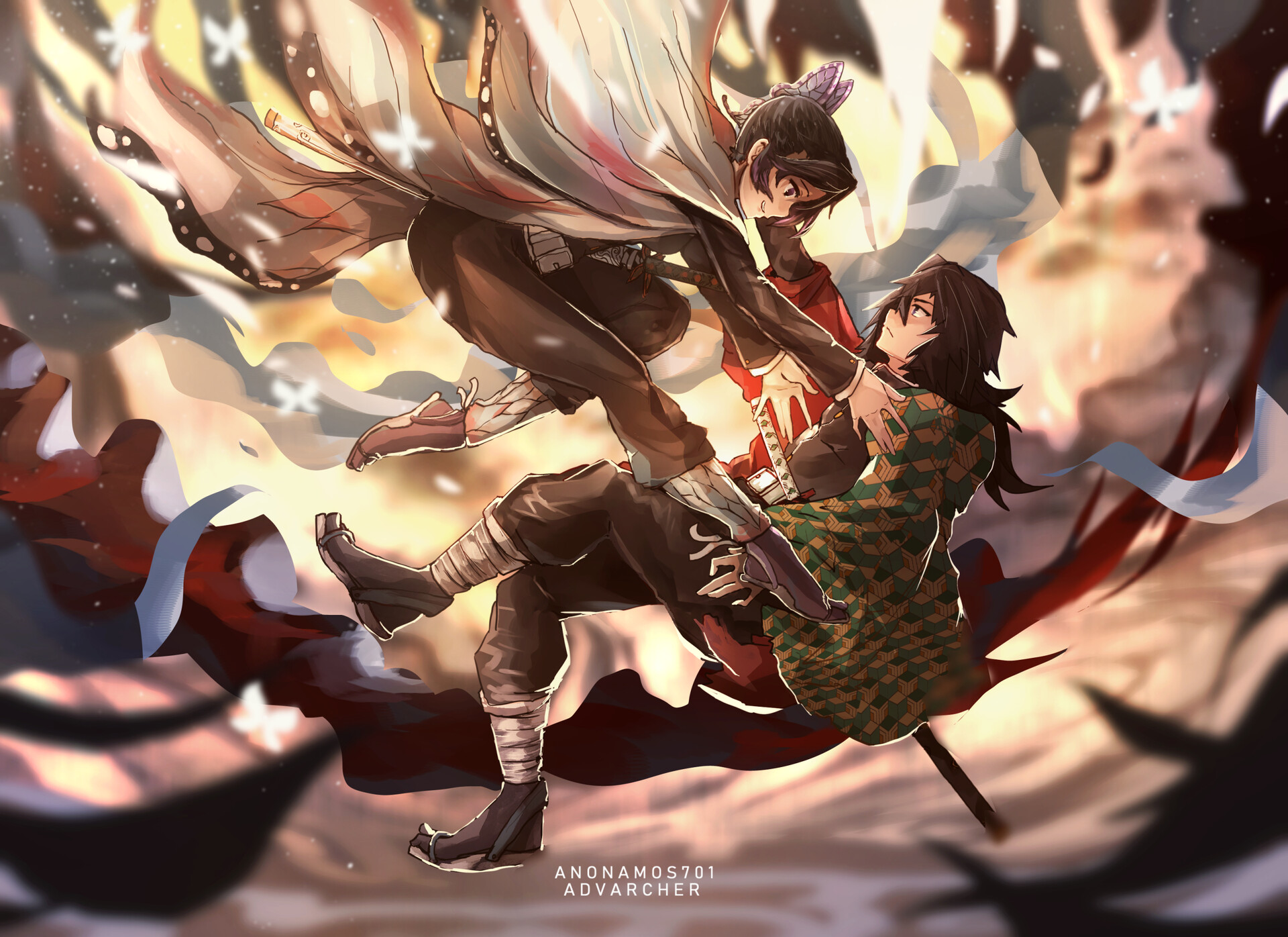 Demon Slayer: Kimetsu no Yaiba HD Wallpaper by anonamos701