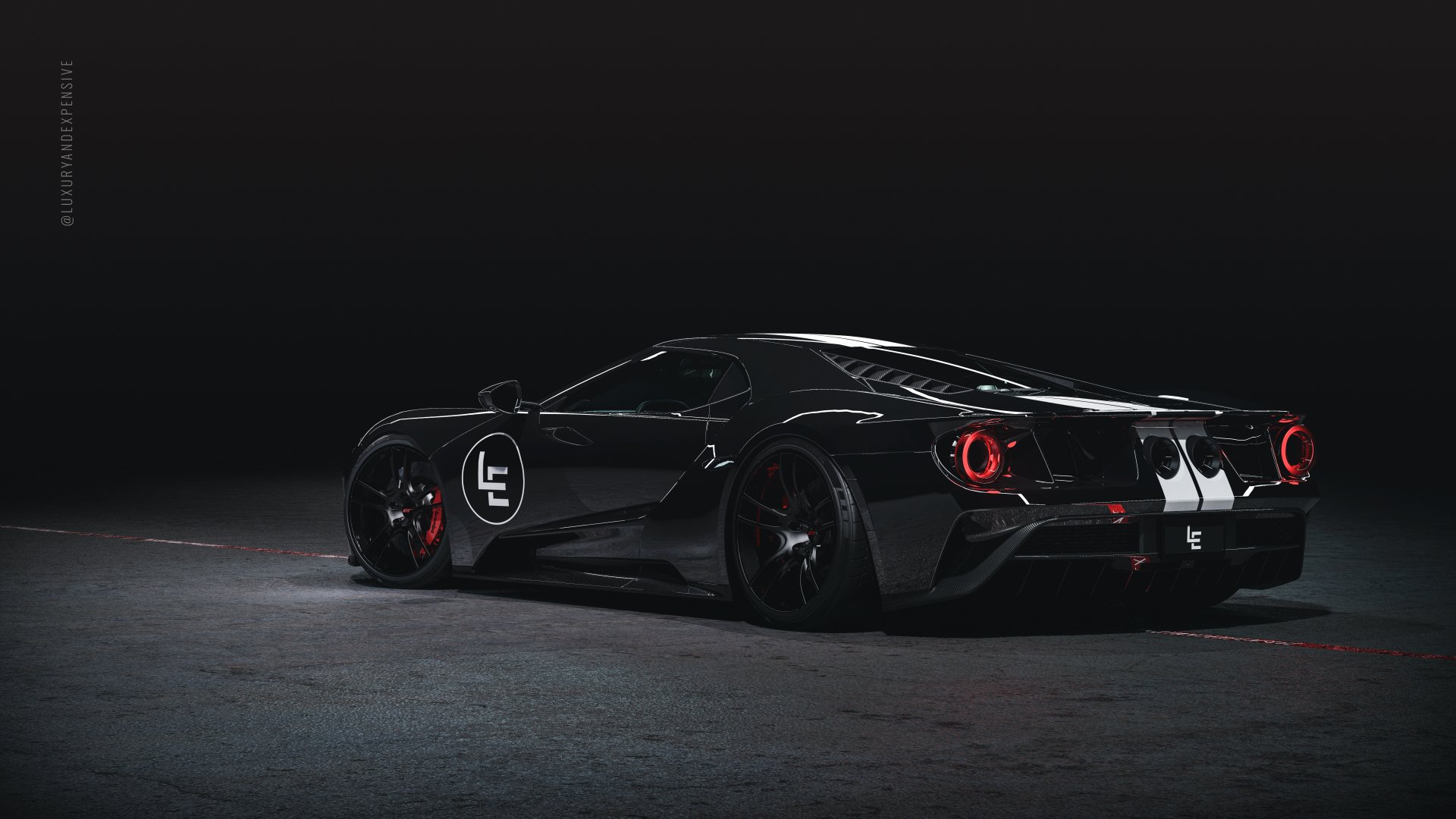Ford GT Supercar in Stunning 4K Ultra HD Wallpaper by Luxuryandexpensive