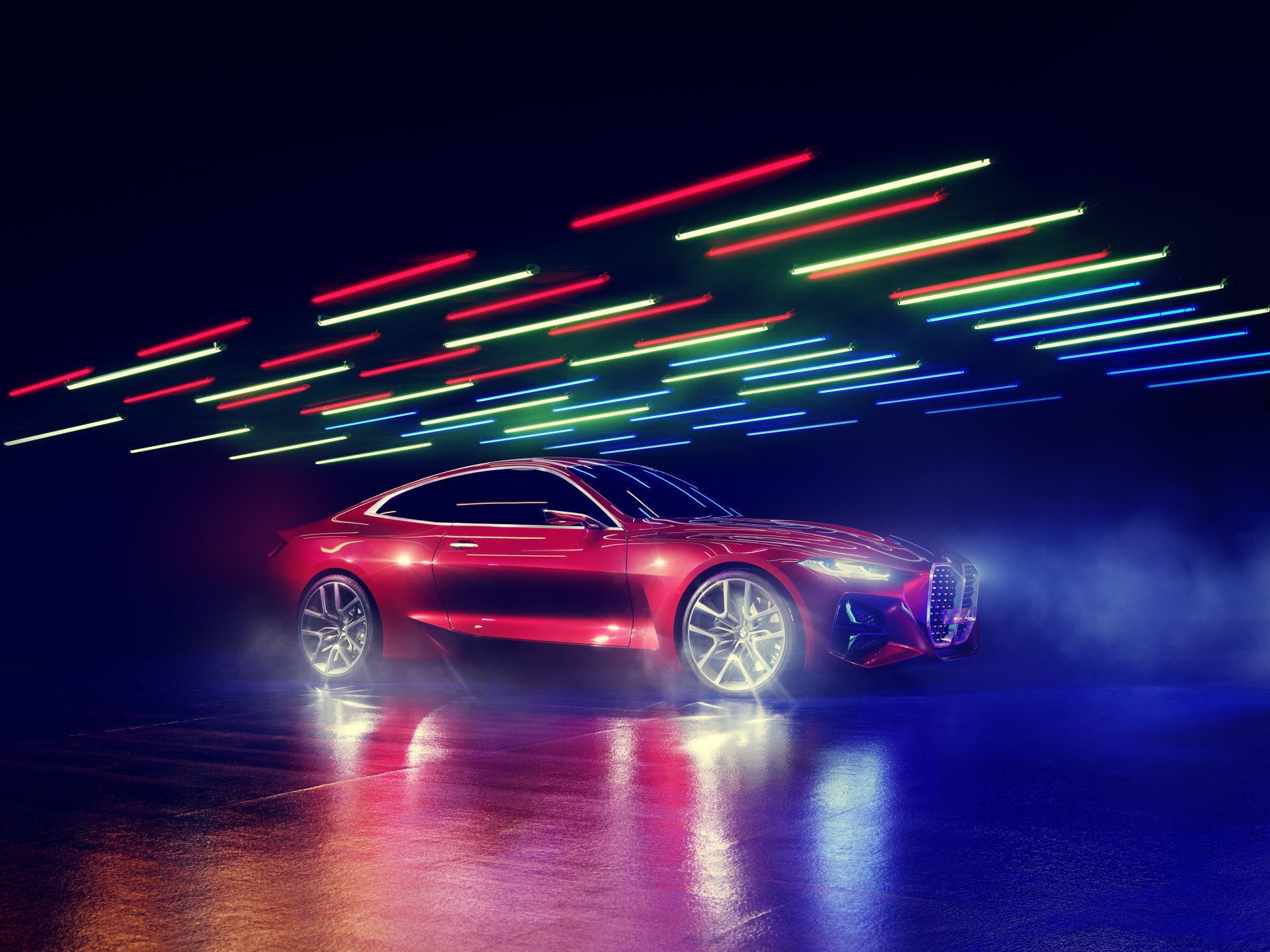 BMW Concept 4 2019 4k Ultra HD Wallpaper Hintergrund 5000x3751