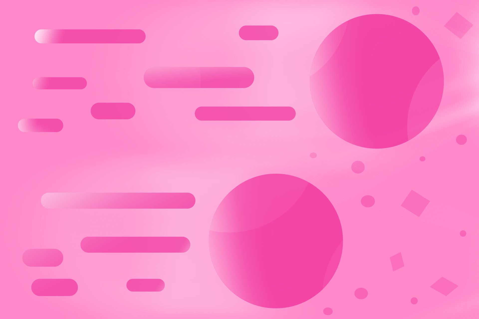 Download Pink Shapes Abstract Geometry HD Wallpaper by 3DART ...