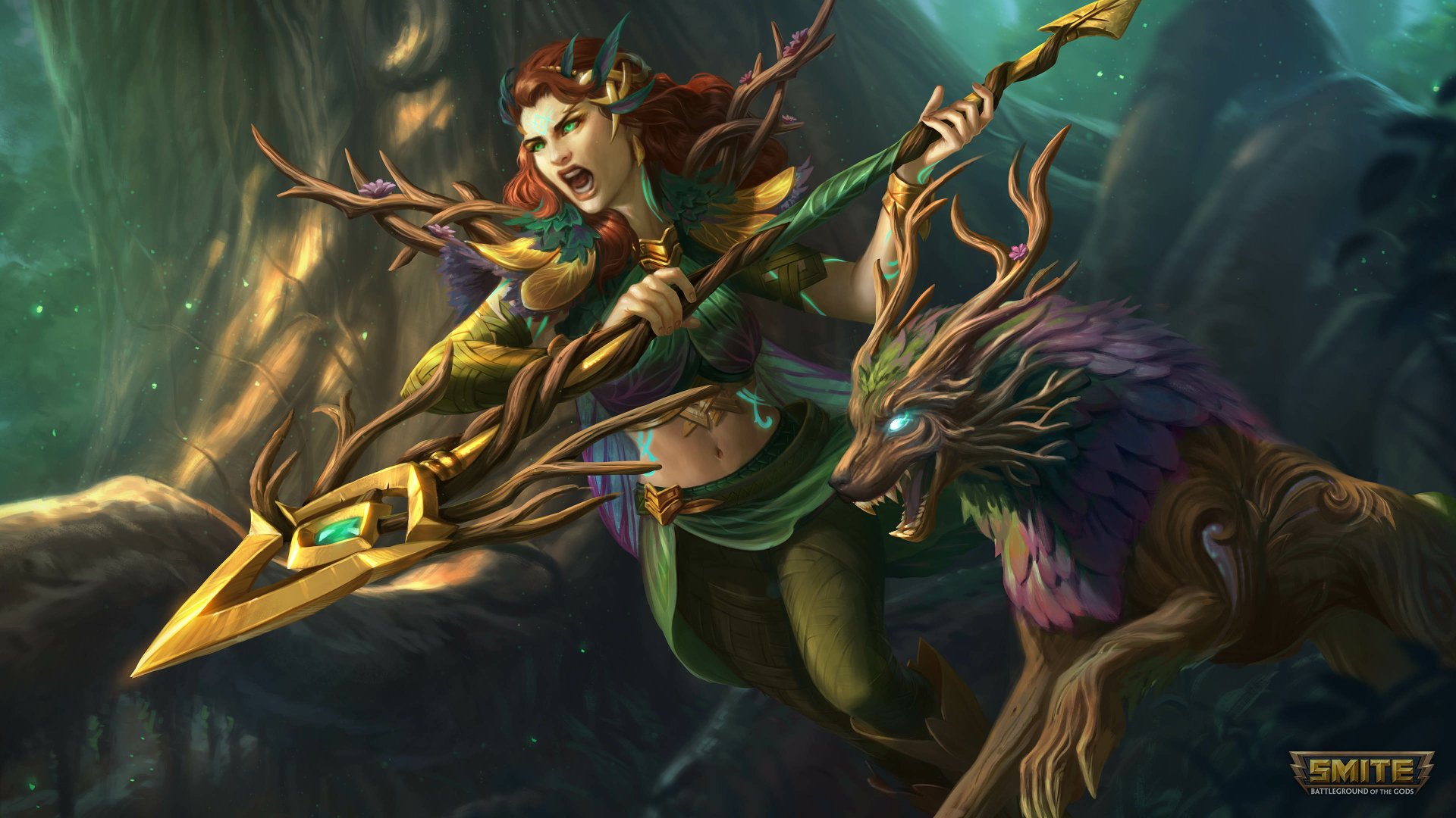 Download Chang'e (Smite) Video Game Smite 4k Ultra HD Wallpaper