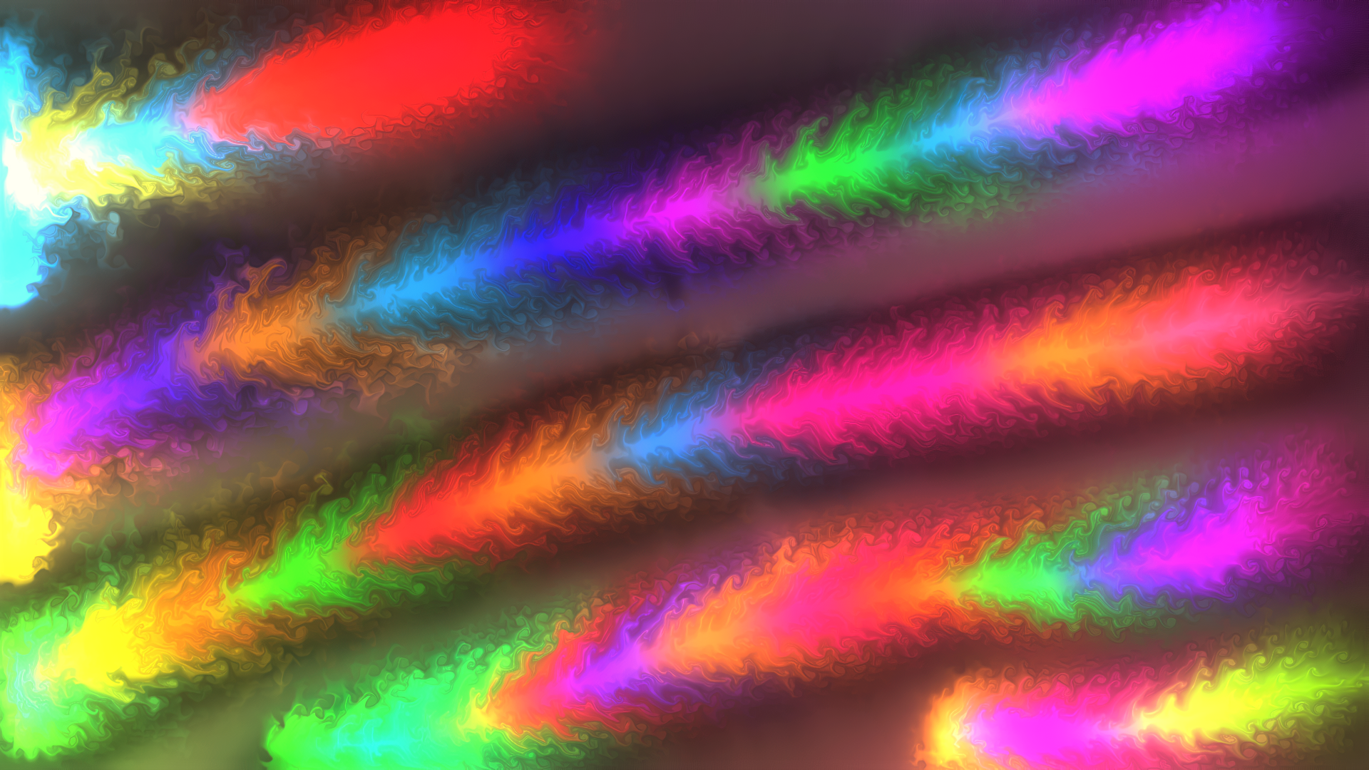 Rainbow Liquid Wallpaper Abstract