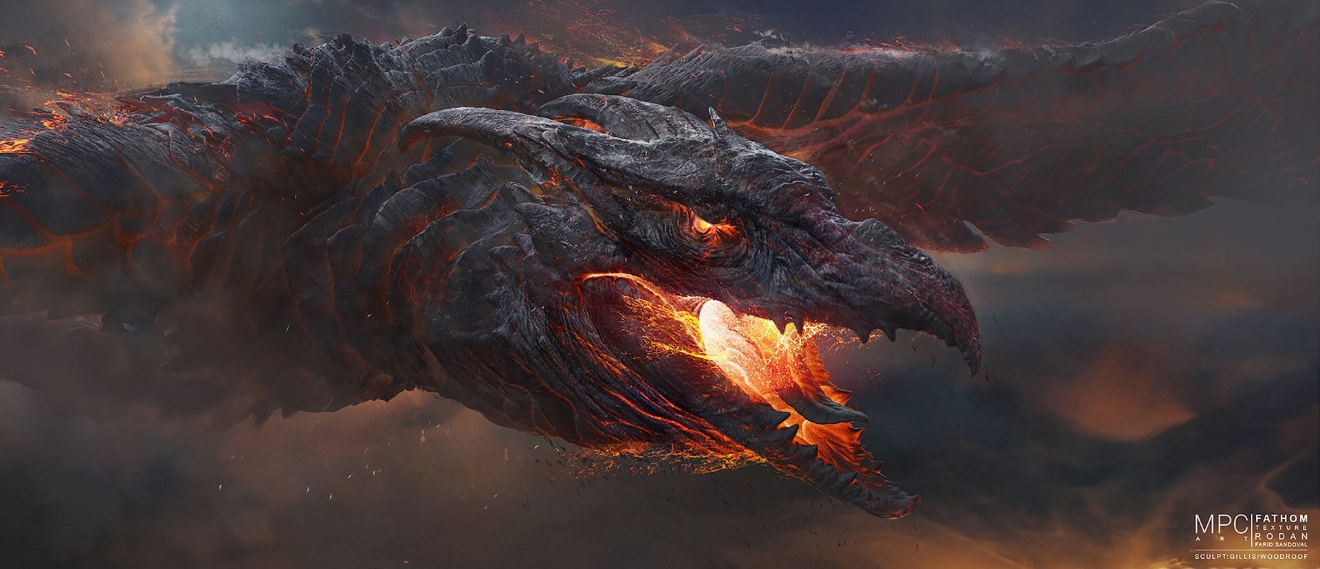Rodan Unleashed: HD MonsterVerse Wallpaper from Godzilla: King of the ...