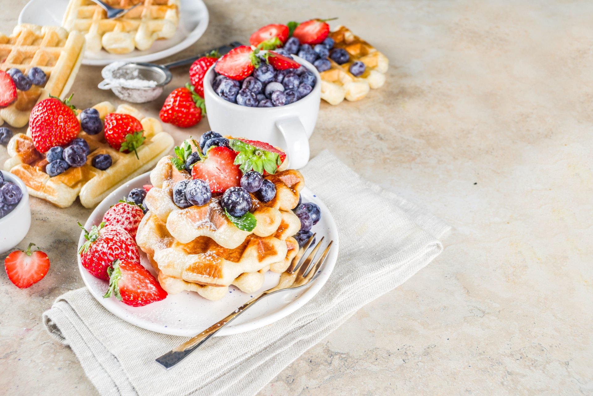 Download Blueberry Strawberry Fruit Still Life Breakfast Berry Food ...