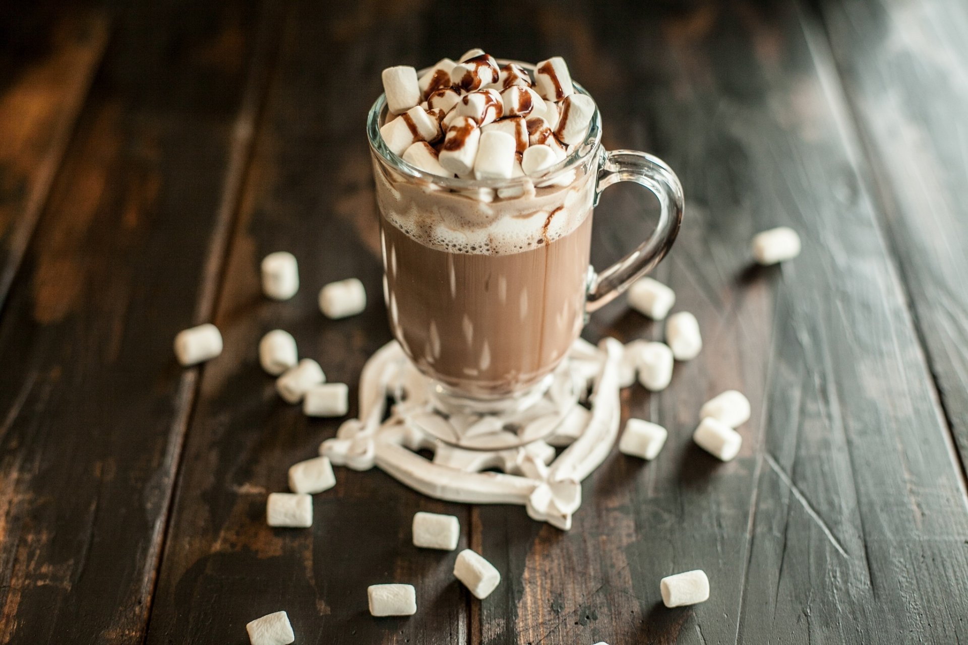 Download Still Life Marshmallow Drink Food Hot Chocolate HD Wallpaper ...