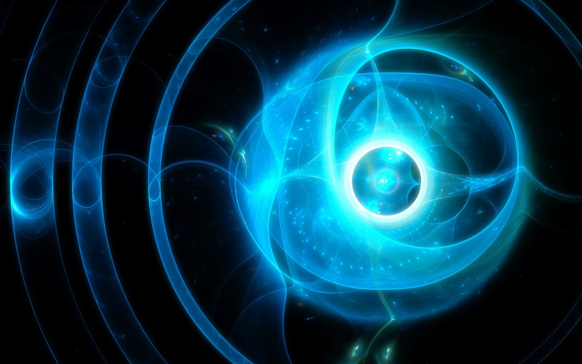 Download Circle Abstract Blue Abstract Blue HD Wallpaper | 2880x1800 ...