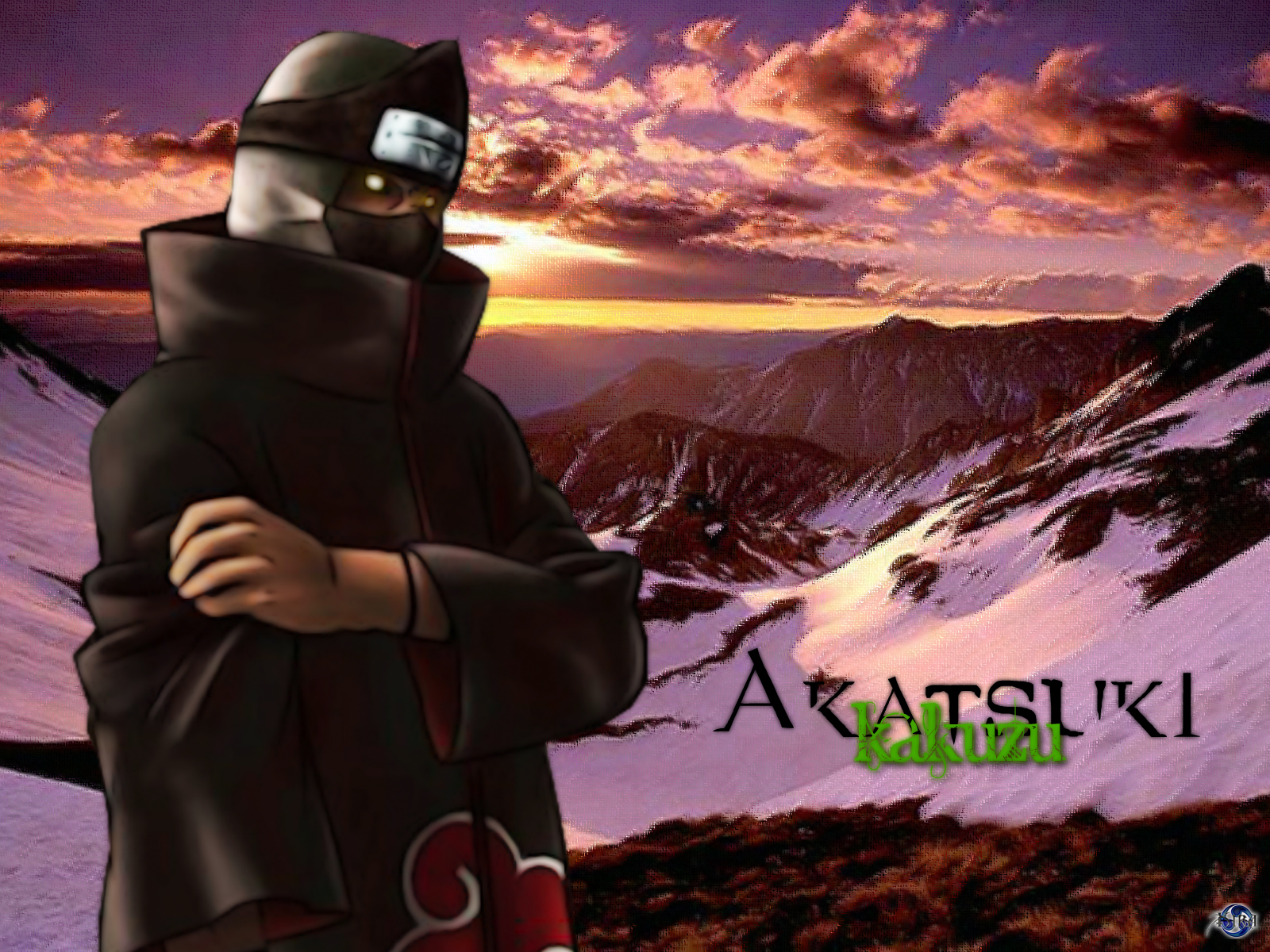 Kakuzu Sunset: HD Naruto Akatsuki Anime Wallpaper