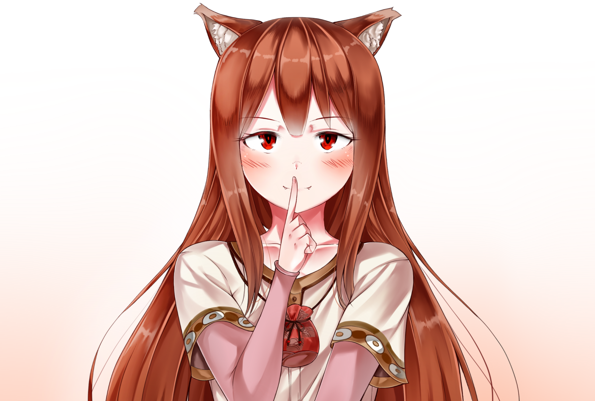 Holo from Spice & Wolf – Stunning Anime HD Wallpaper by JG(ジェネ群)