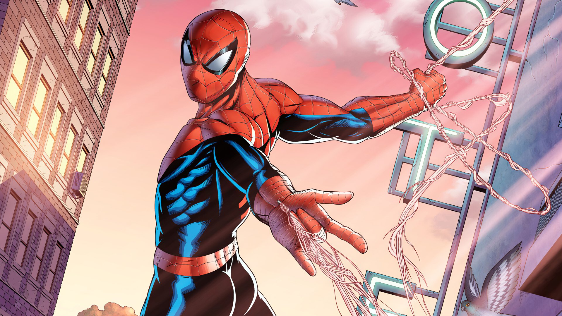 Download Comic Spider Man 4k Ultra Hd Wallpaper By Alex Trpcevski