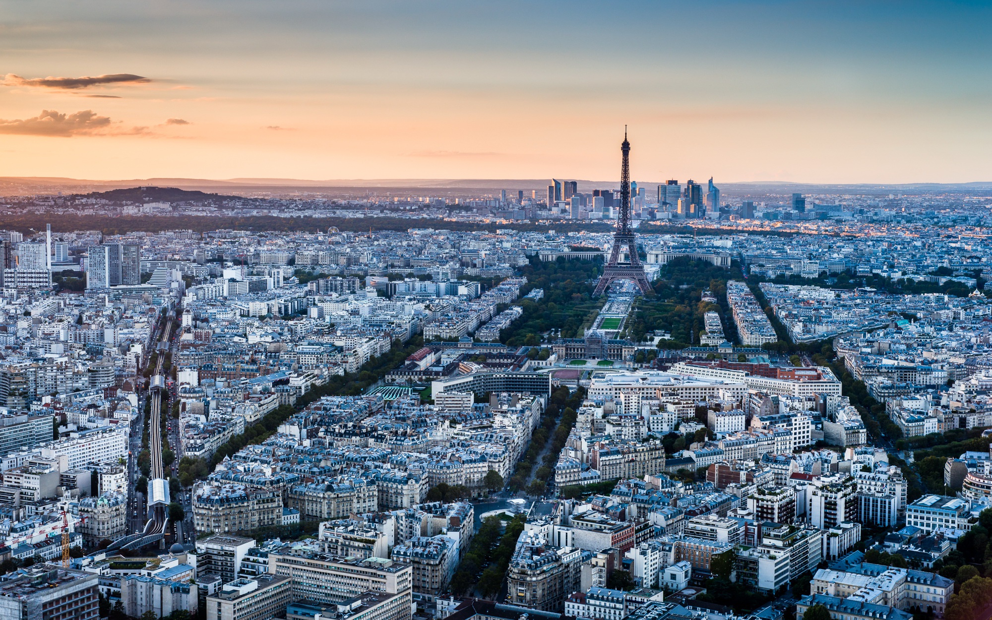 Download Building Horizon Eiffel Tower Cityscape City France Man Made ...