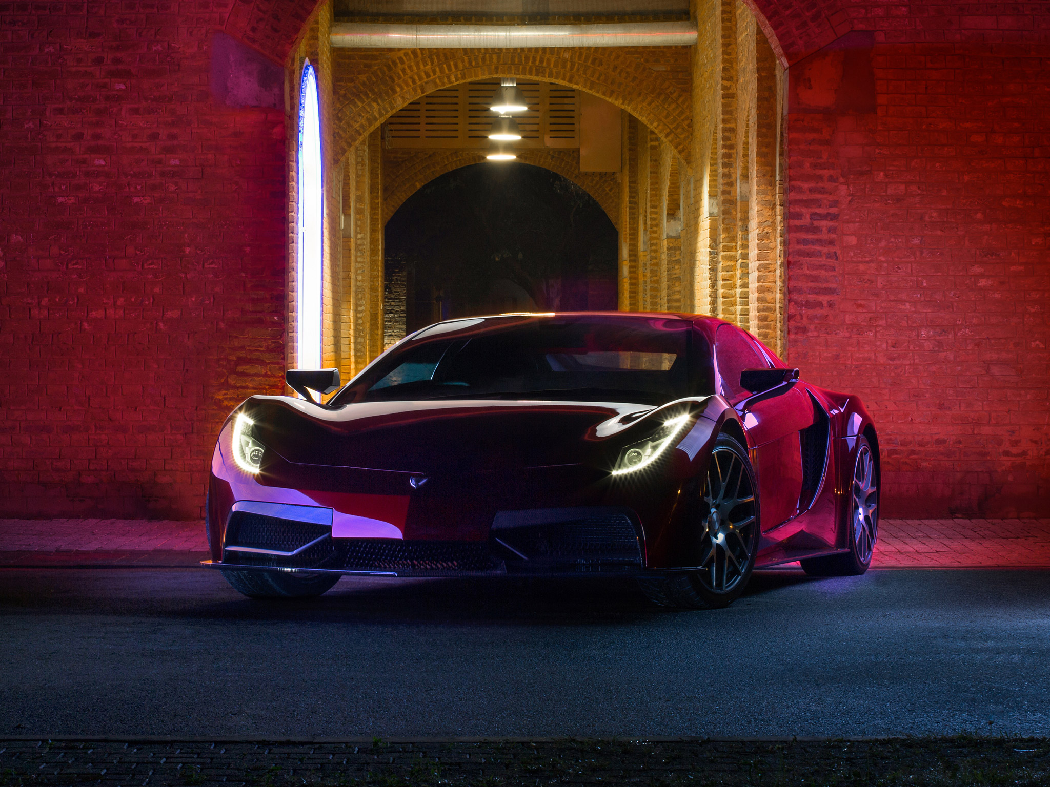 Download Supercar Electric Car Vehicle Vega EVX HD Wallpaper