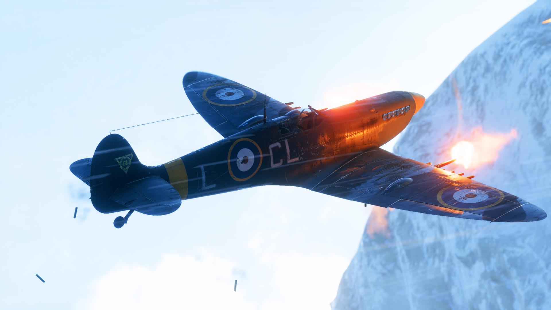 Download Airplane Video Game Battlefield V HD Wallpaper by FLX-II