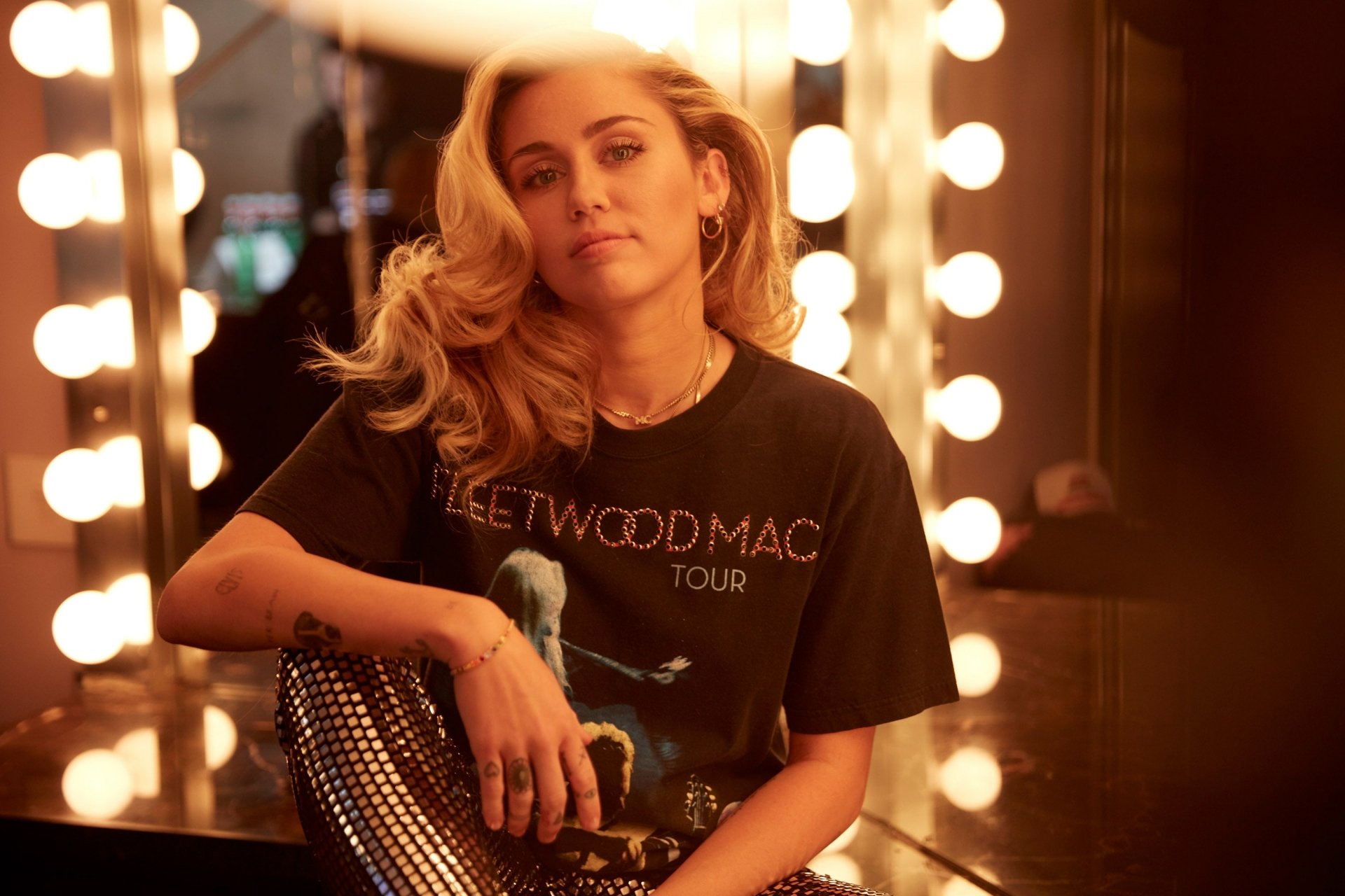 Download Singer Blonde American Music Miley Cyrus HD Wallpaper ...