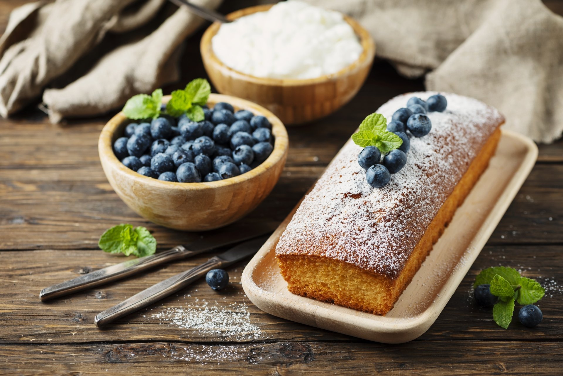 Download Pastry Still Life Berry Blueberry Food Cake 4k Ultra HD Wallpaper