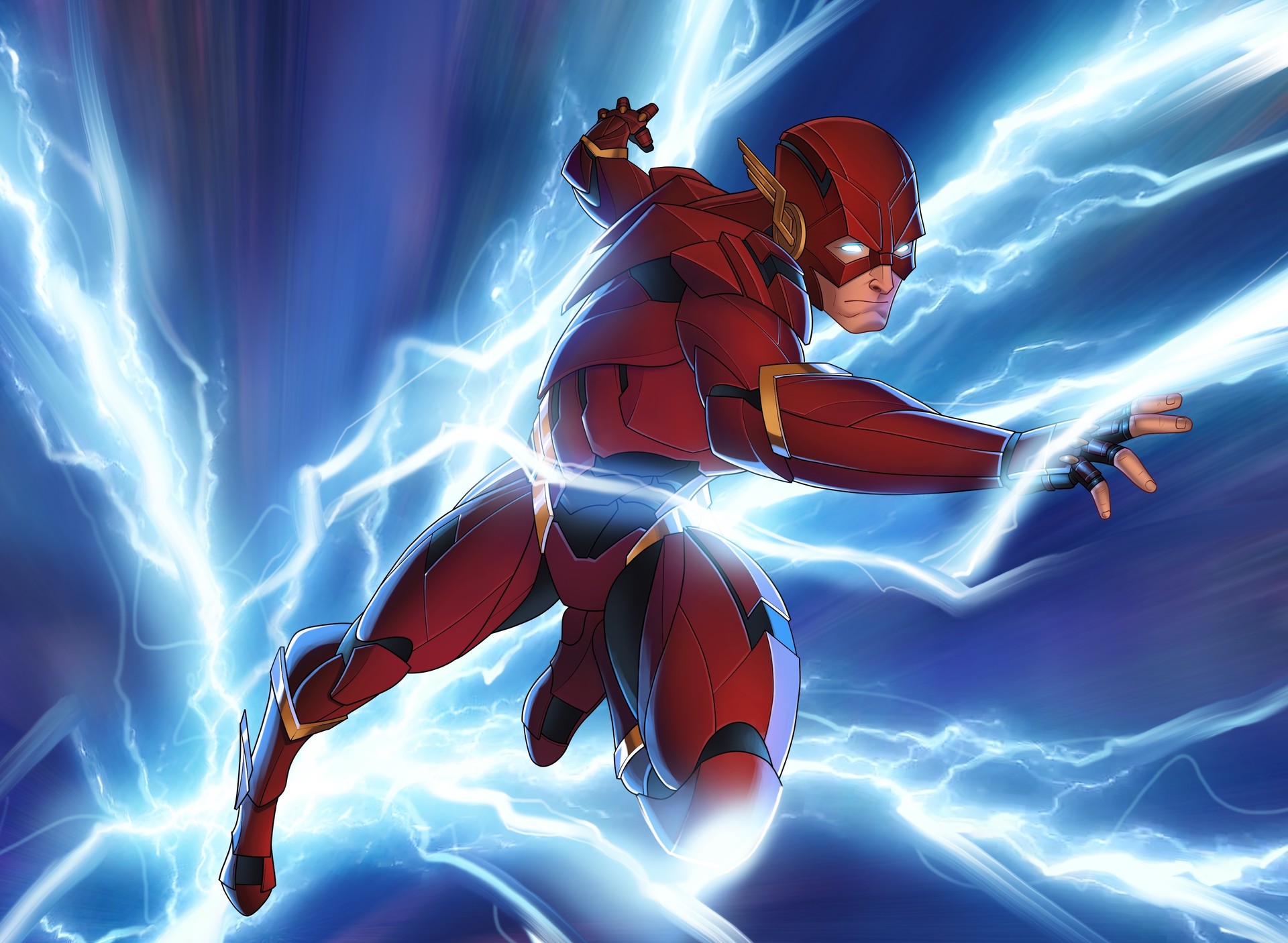 Download DC Comics Comic Flash HD Wallpaper by Anthony Amorose