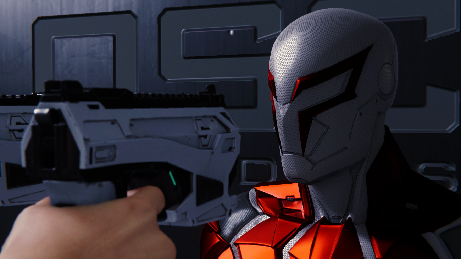 Silver Sable Aiming for Spidey by pranavsaiyan