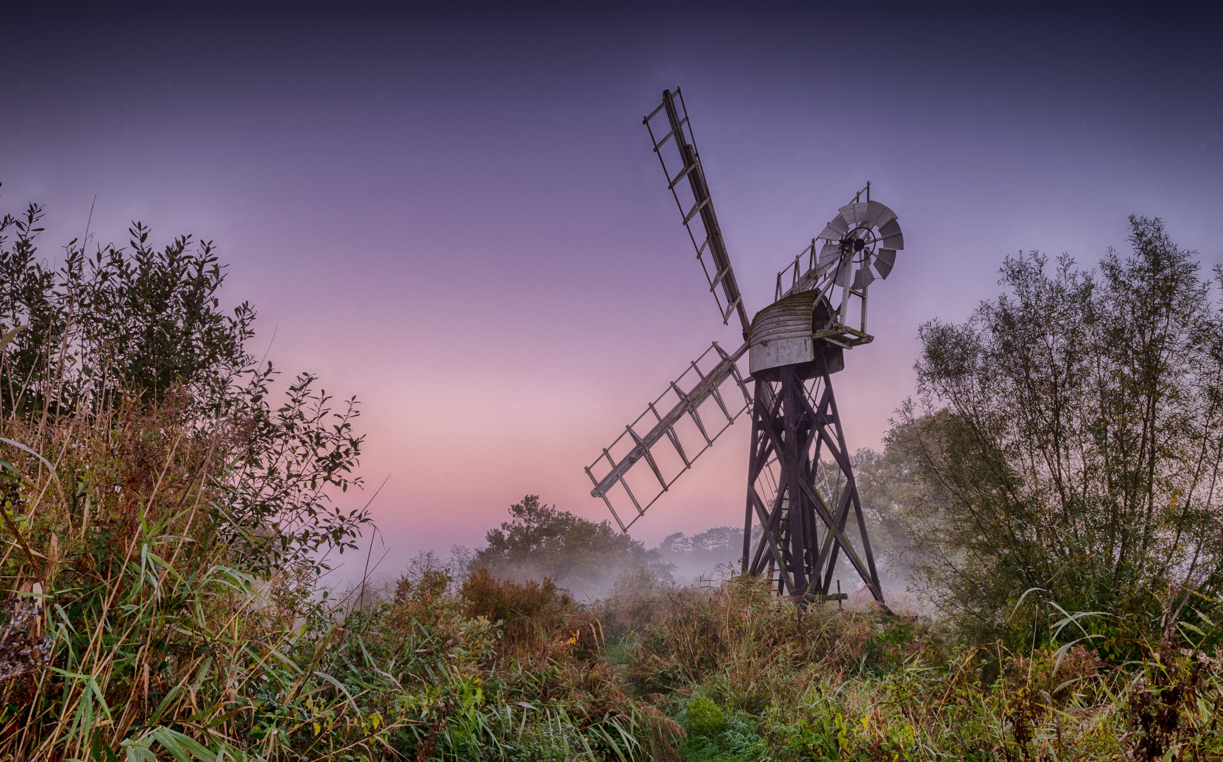 Windmill HD Wallpaper