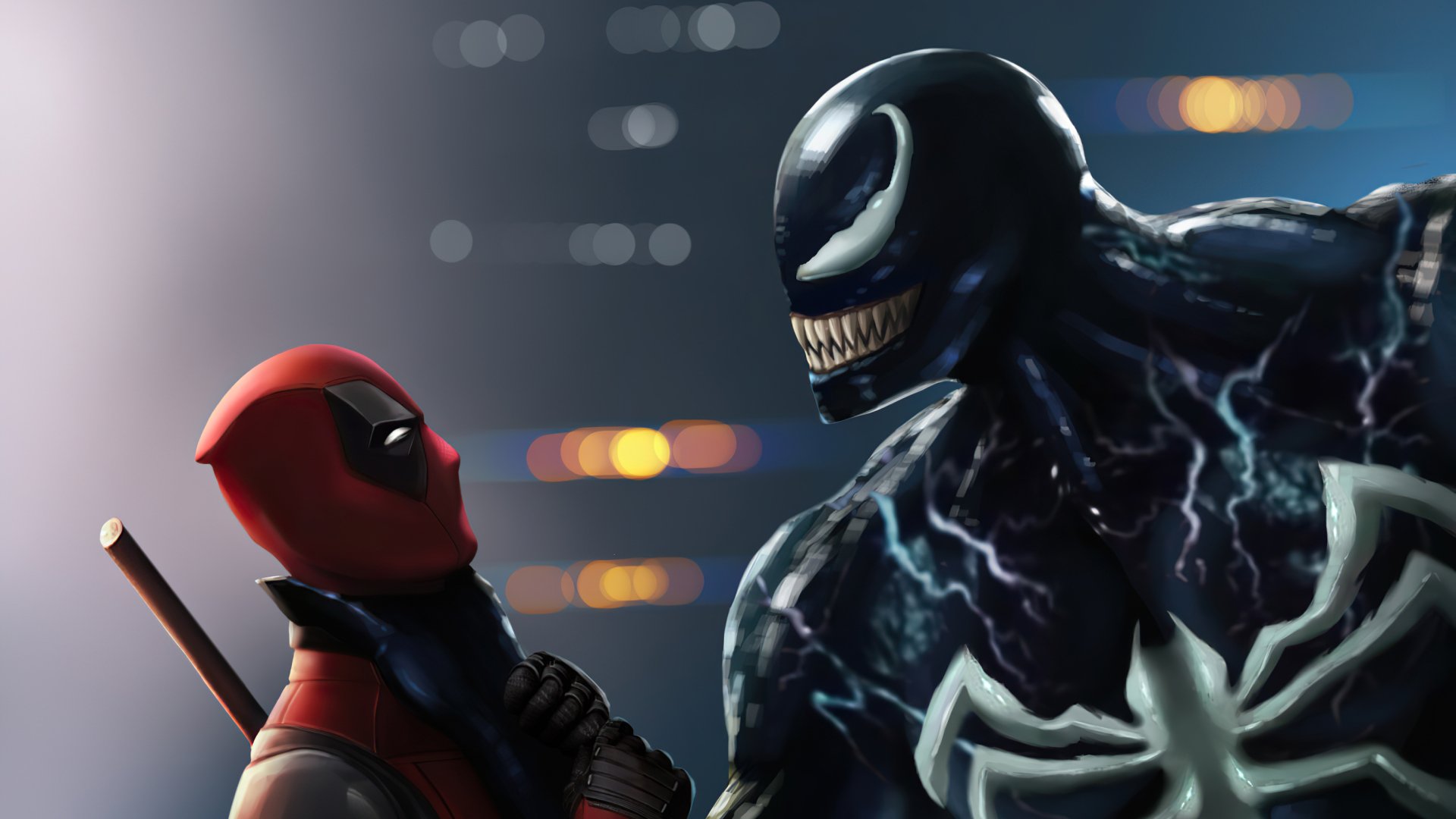 Download Venom Comic Deadpool HD Wallpaper by Suvam D Fellow