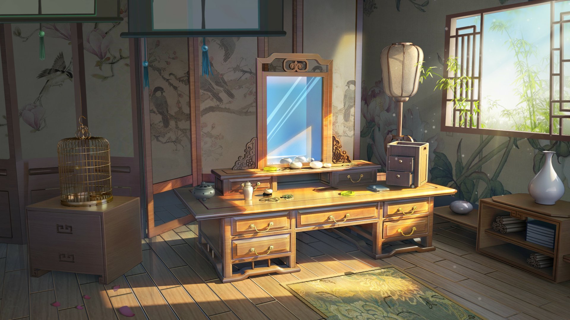 Anime Sanctuary: HD Room Vibes by 行之LV | 2500x1406 | Wallpaper Abyss