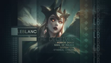 LeBlanc (League Of Legends) - Desktop Wallpapers, Phone Wallpaper, PFP ...