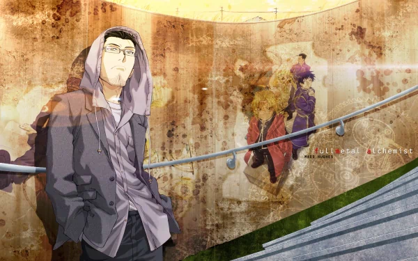 Download Maes Hughes Anime Fullmetal Alchemist Wallpaper