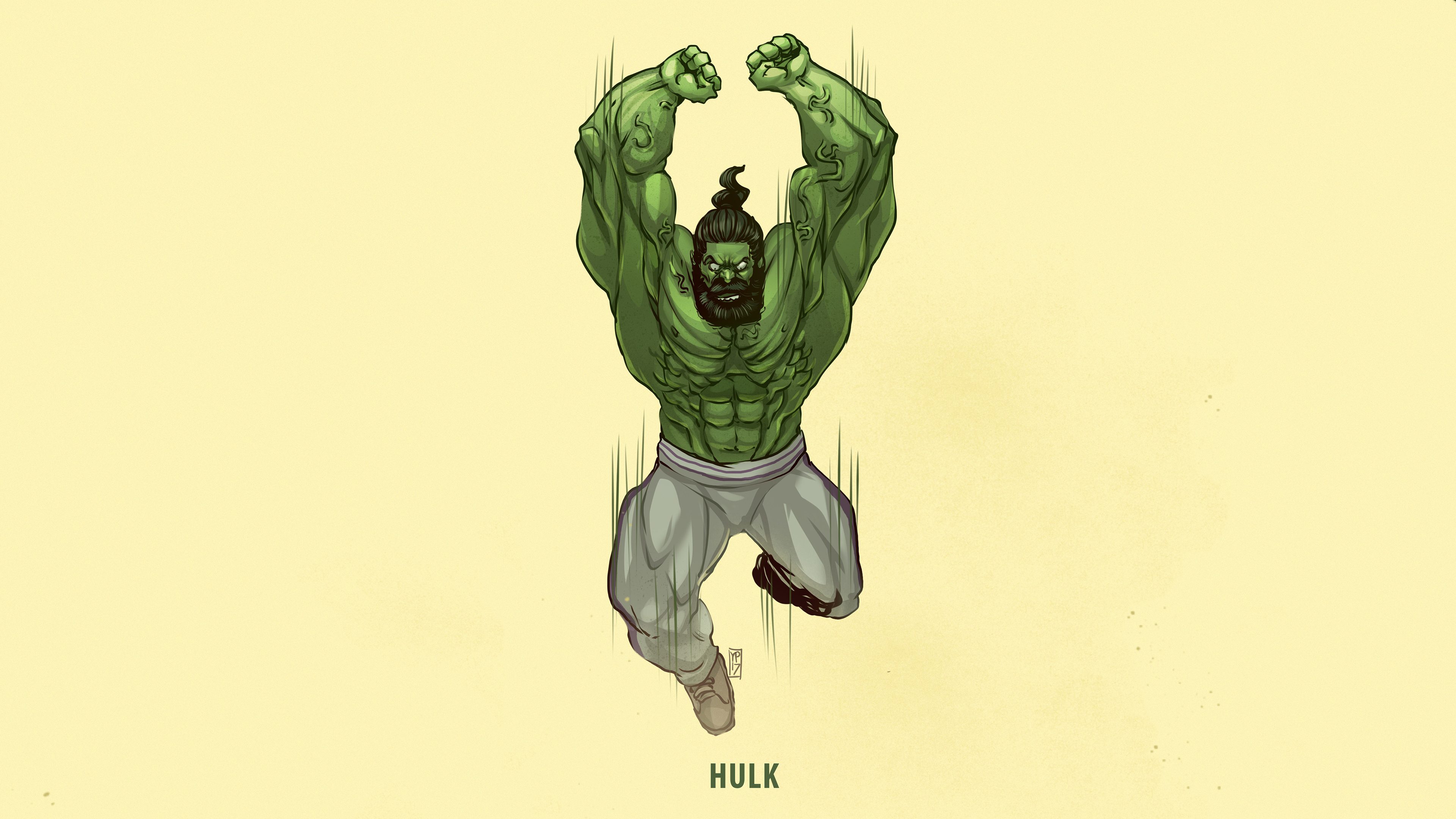 Download Comic Hulk 4k Ultra HD Wallpaper by Desar Yuartha
