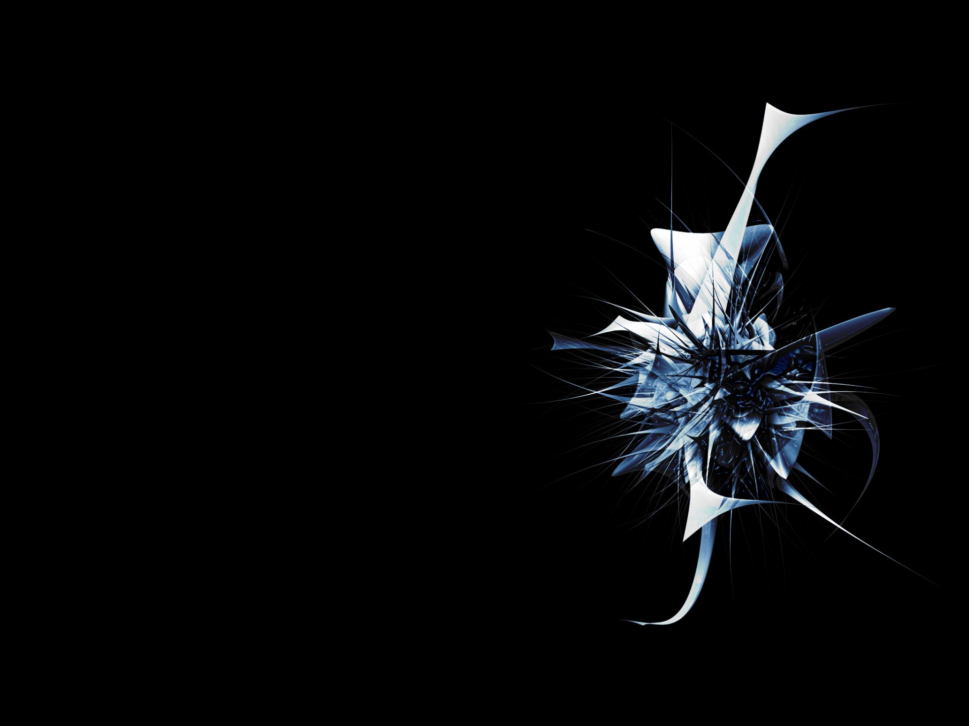 Blue Abstract CGI HD Wallpaper | 2048x1536 | Wallpaper Abyss