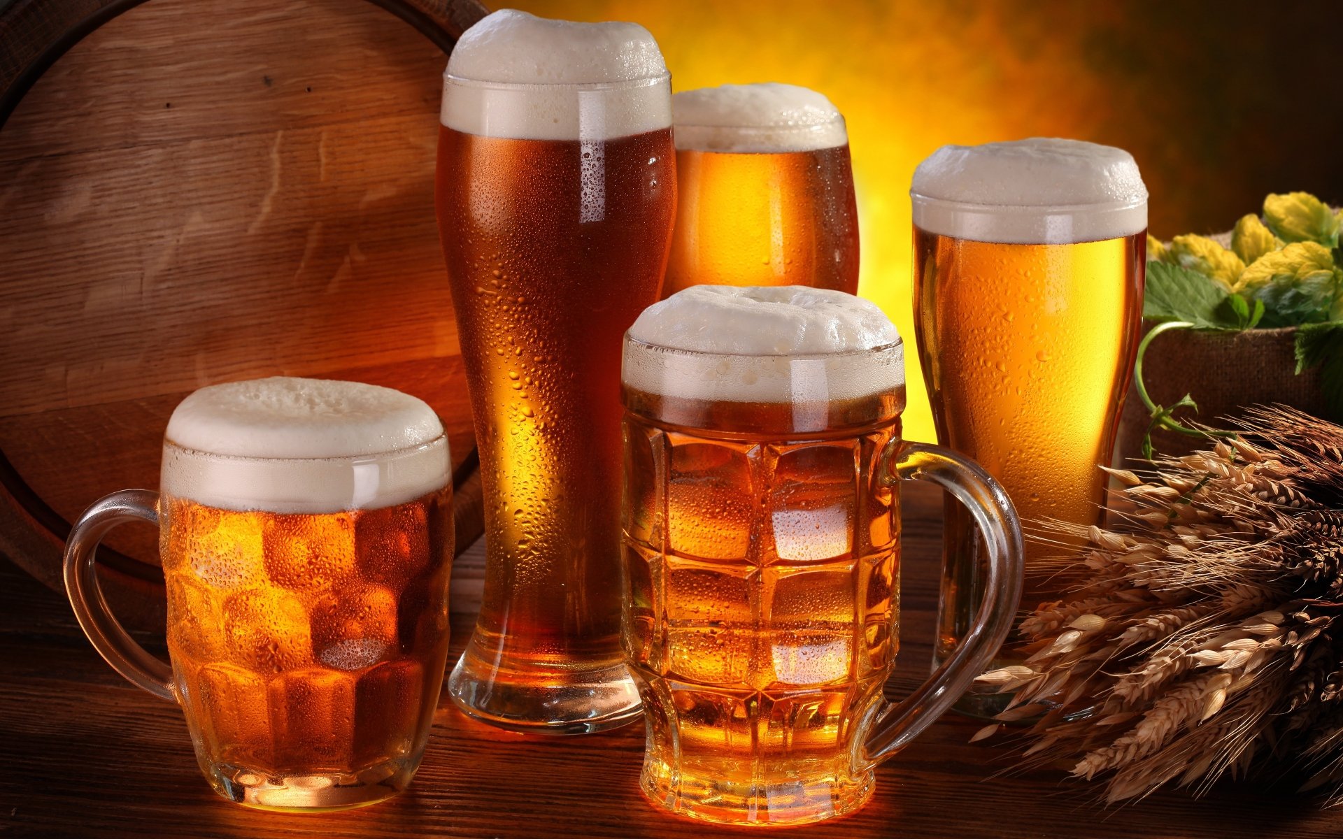 Download Glass Alcohol Food Beer 4k Ultra HD Wallpaper