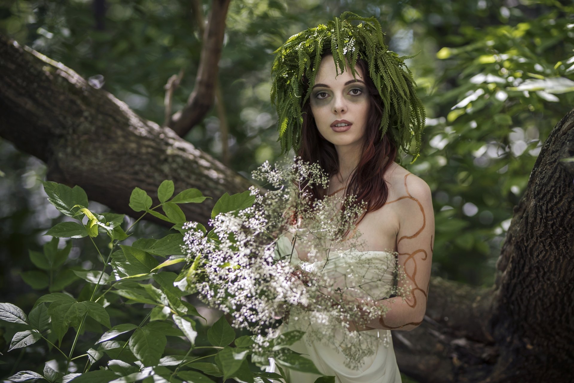 Sylvan Witch — 5K Ultra HD Nature Cosplay Wallpaper | 5571x3719 ...