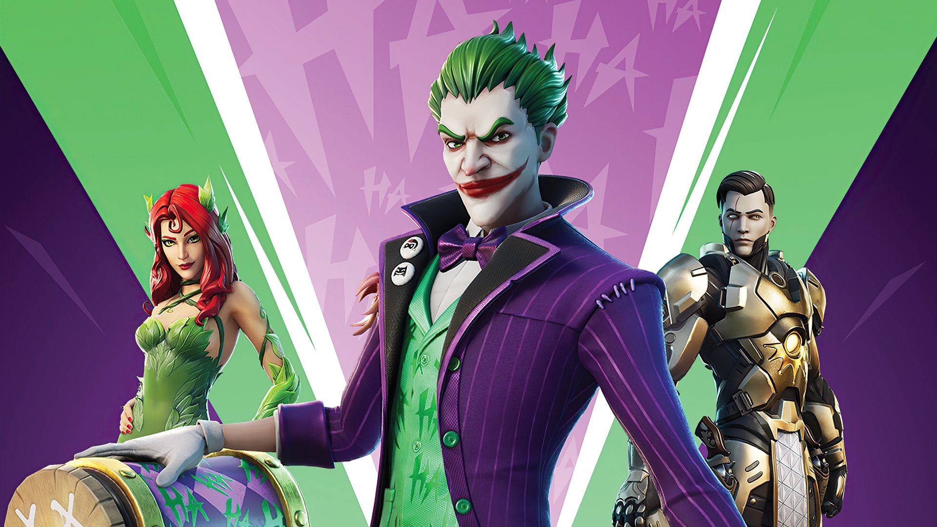 Download Poison Ivy DC Comics Joker Video Game Fortnite HD Wallpaper