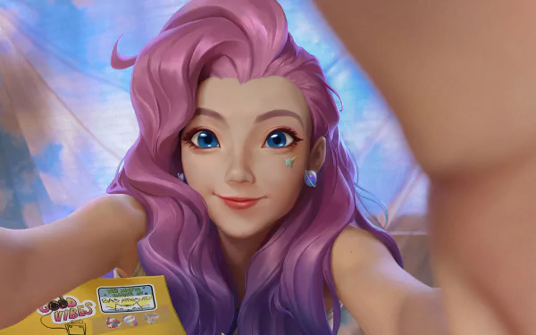 Seraphine 4K Ultra HD Wallpaper - League of Legends