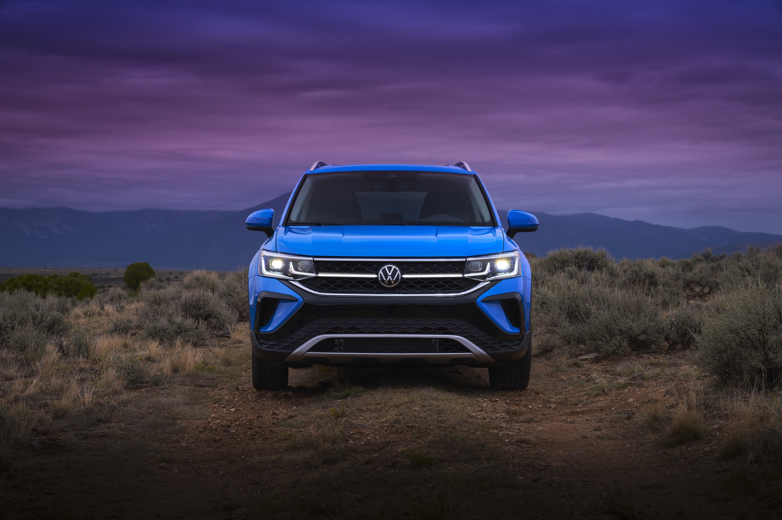 Download SUV Car Volkswagen Vehicle Volkswagen Taos HD Wallpaper