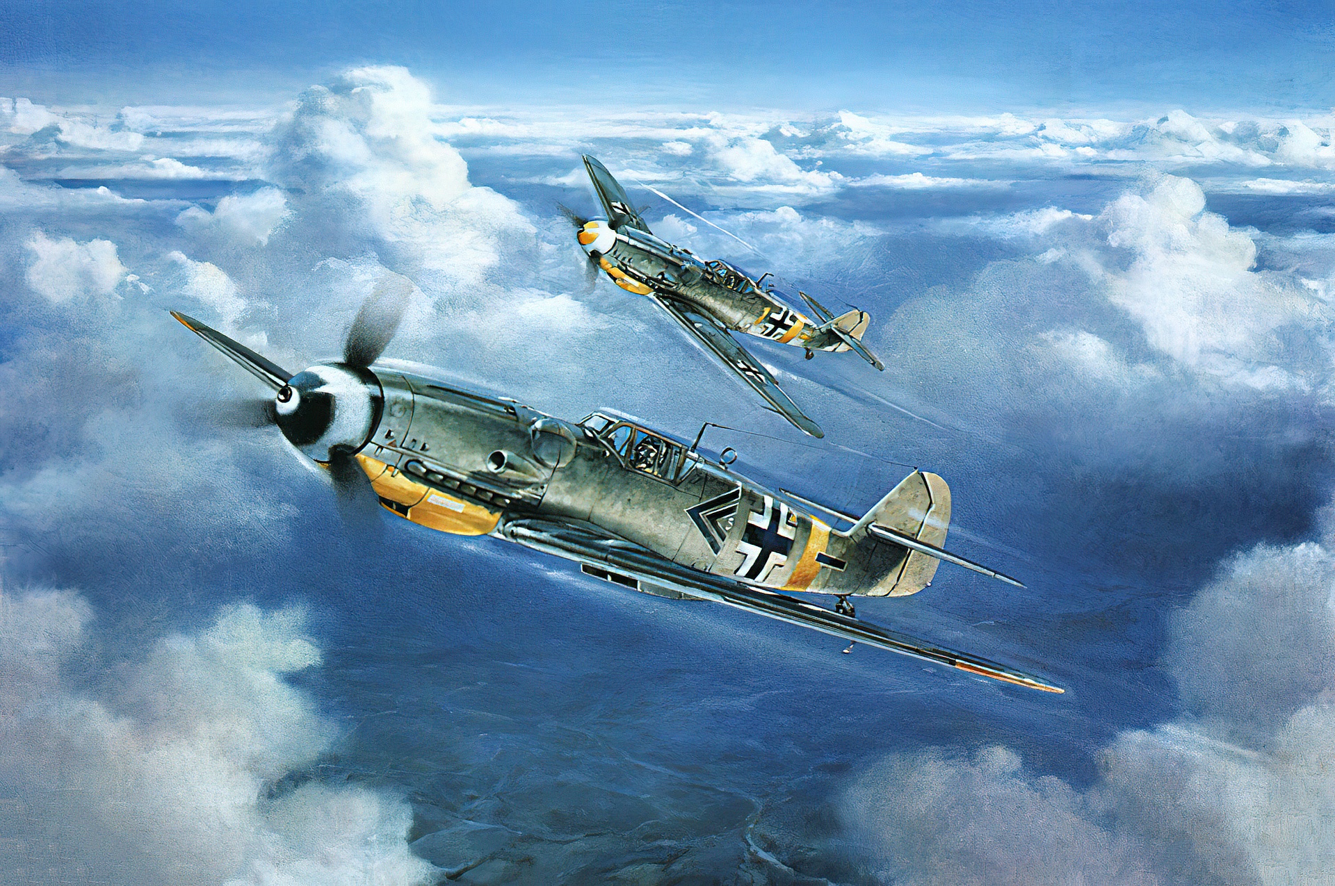 Messerschmitt Bf 109 HD Wallpaper